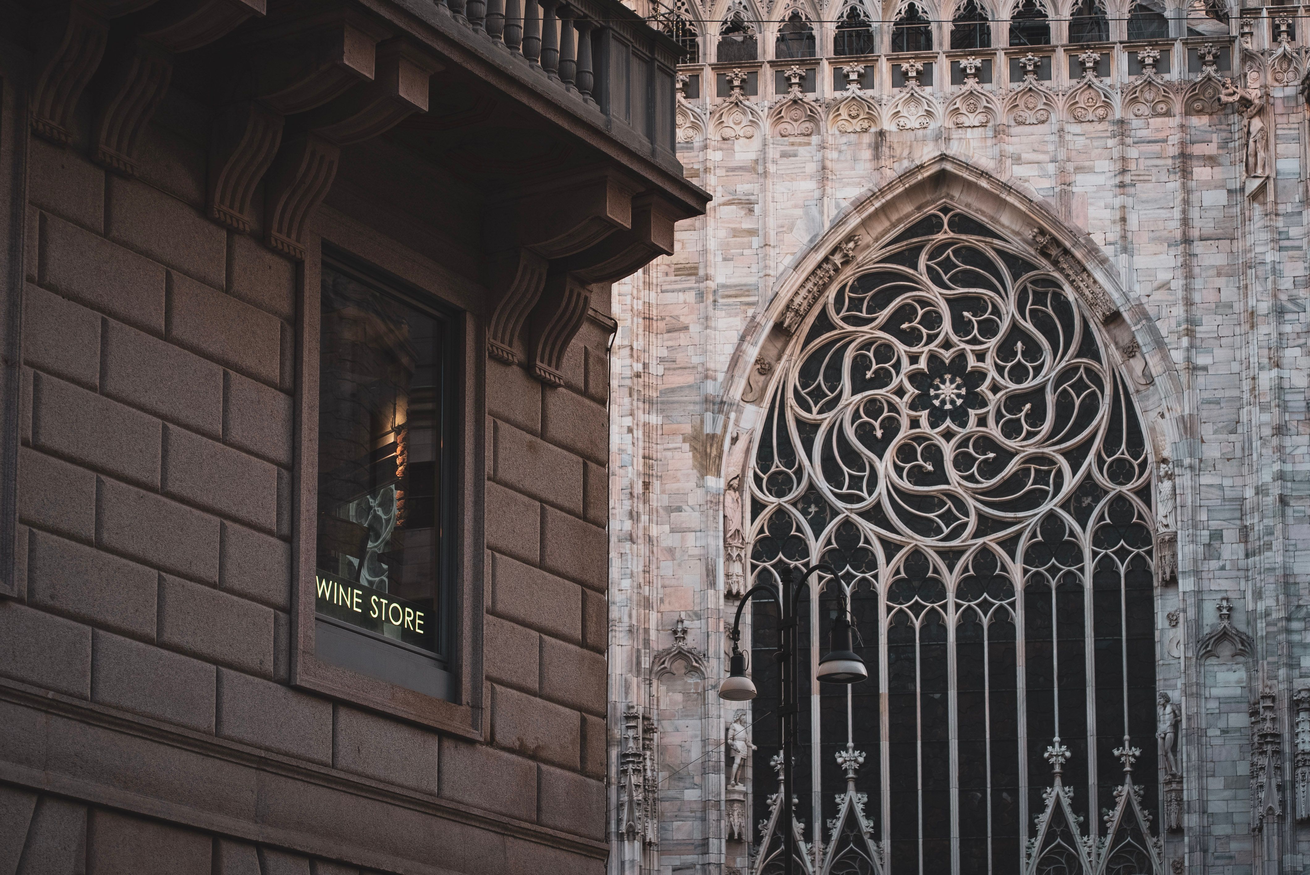 Gothic Architecture of Milan's Duomo Cathedral · Free Stock Photo