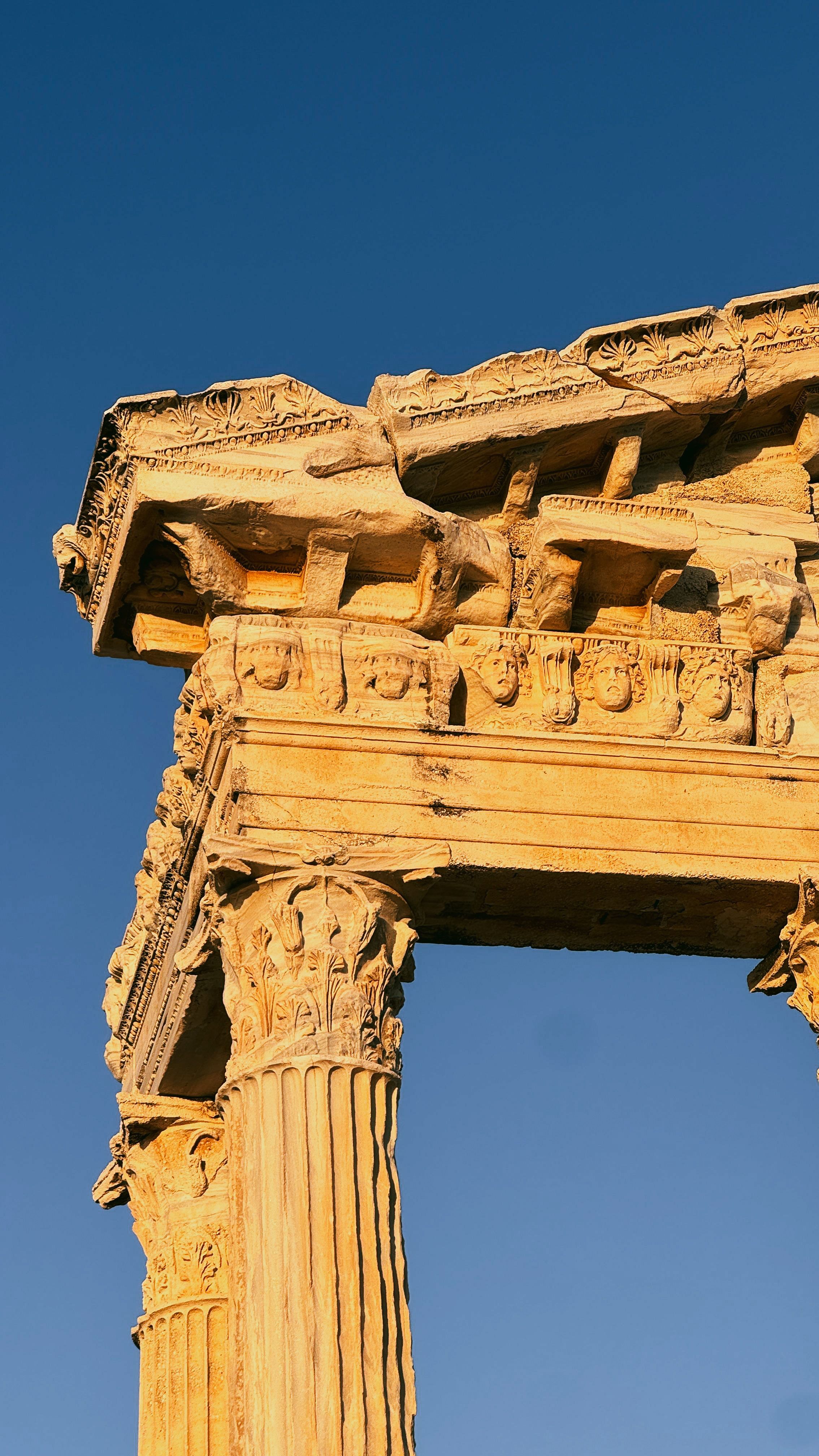 Ancient Temple Columns in Antalya, Türkiye · Free Stock Photo