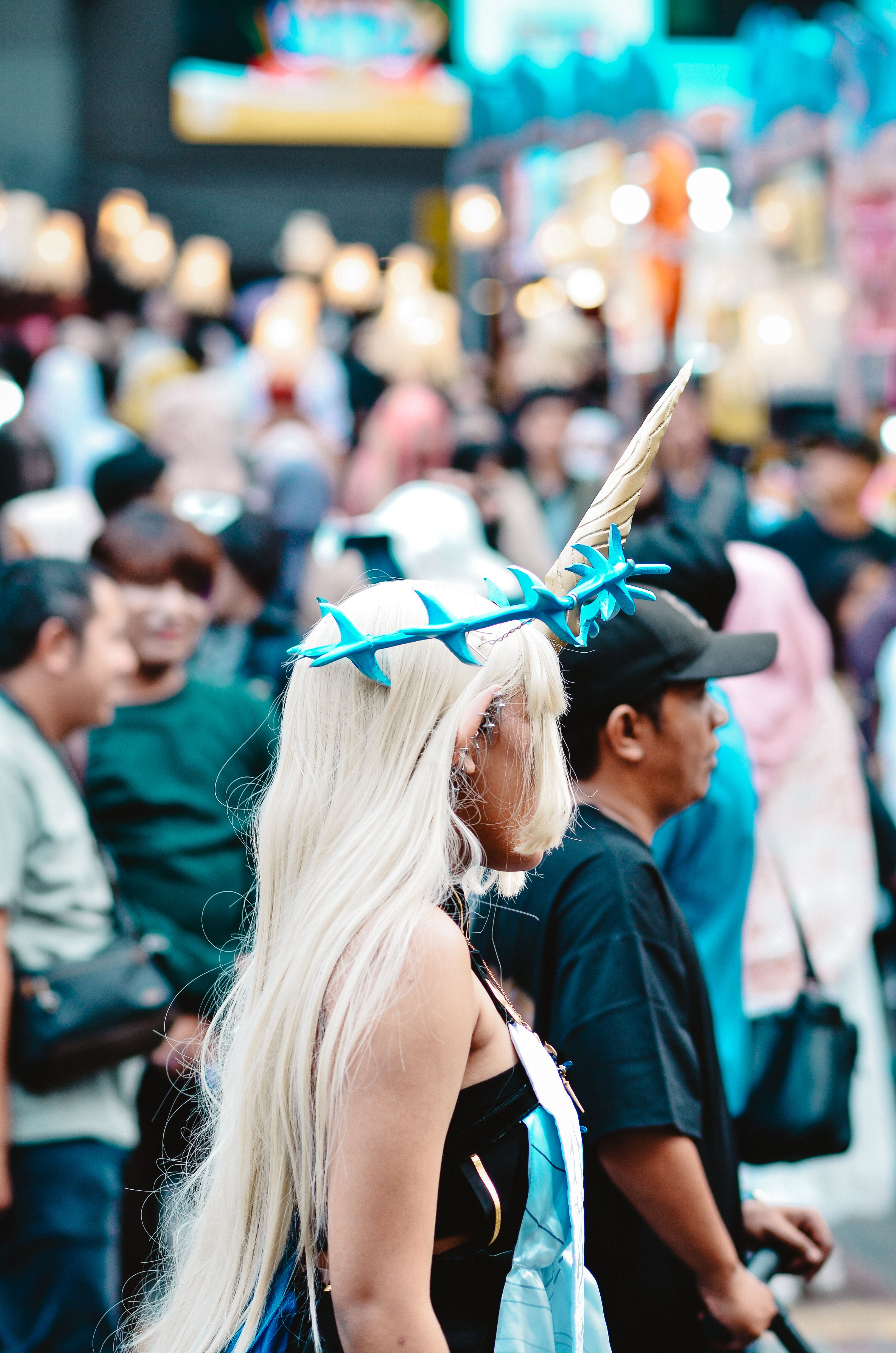 Cosplayer in Vibrant Bandung Street Event · Free Stock Photo