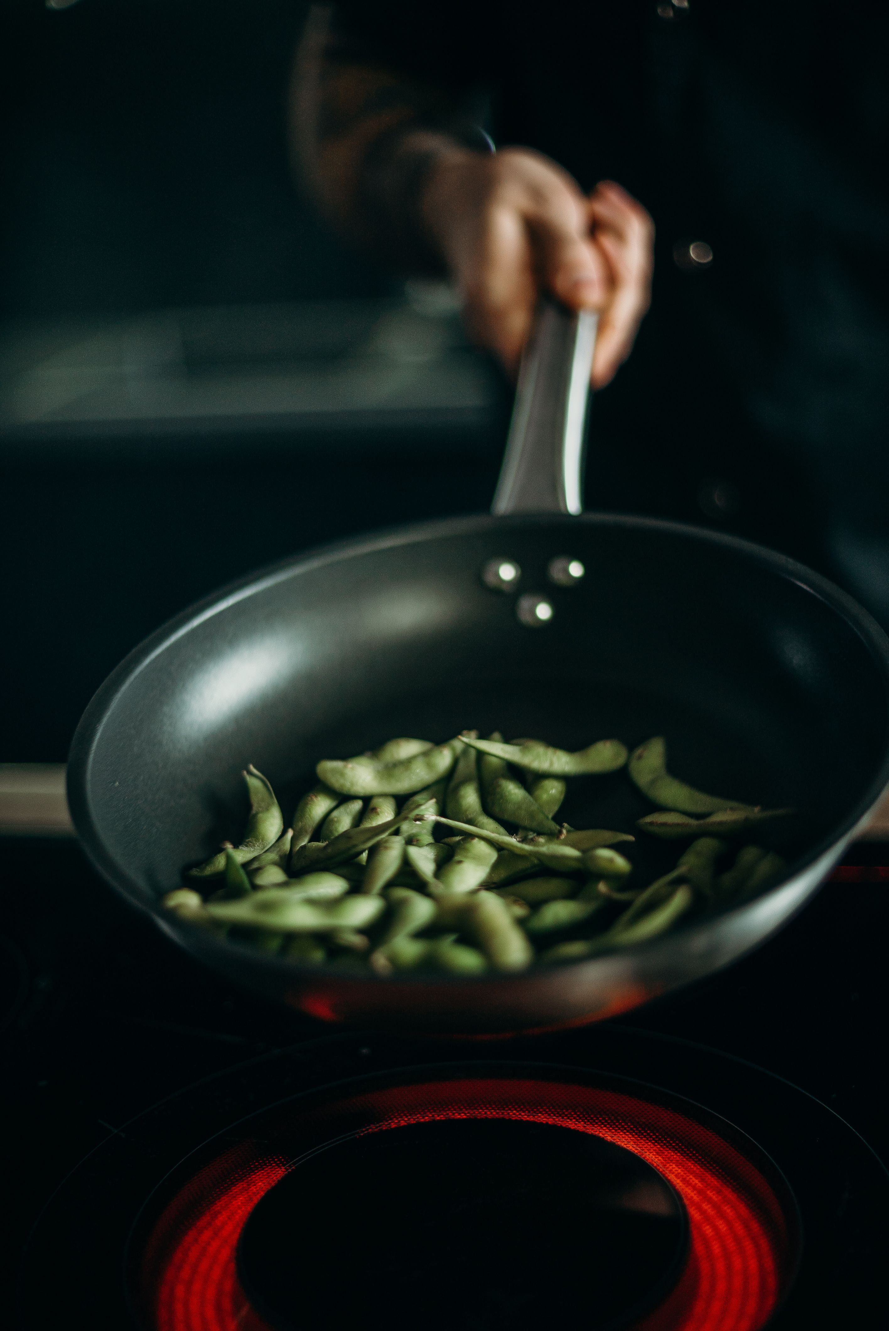 Green Beans in Frying Pan · Free Stock Photo