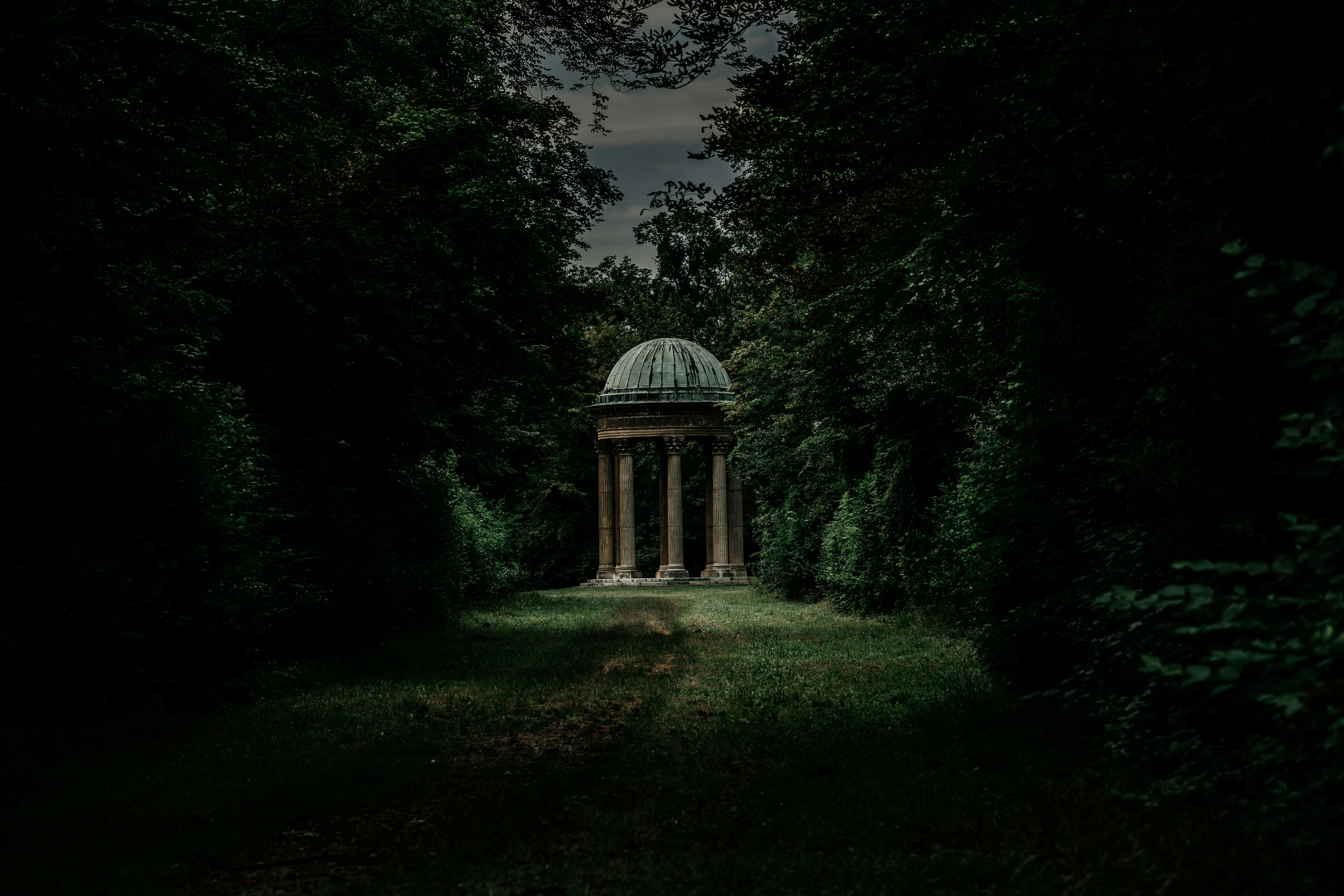 Mystical Gothic Pavilion in Laxenburg Forest · Free Stock Photo
