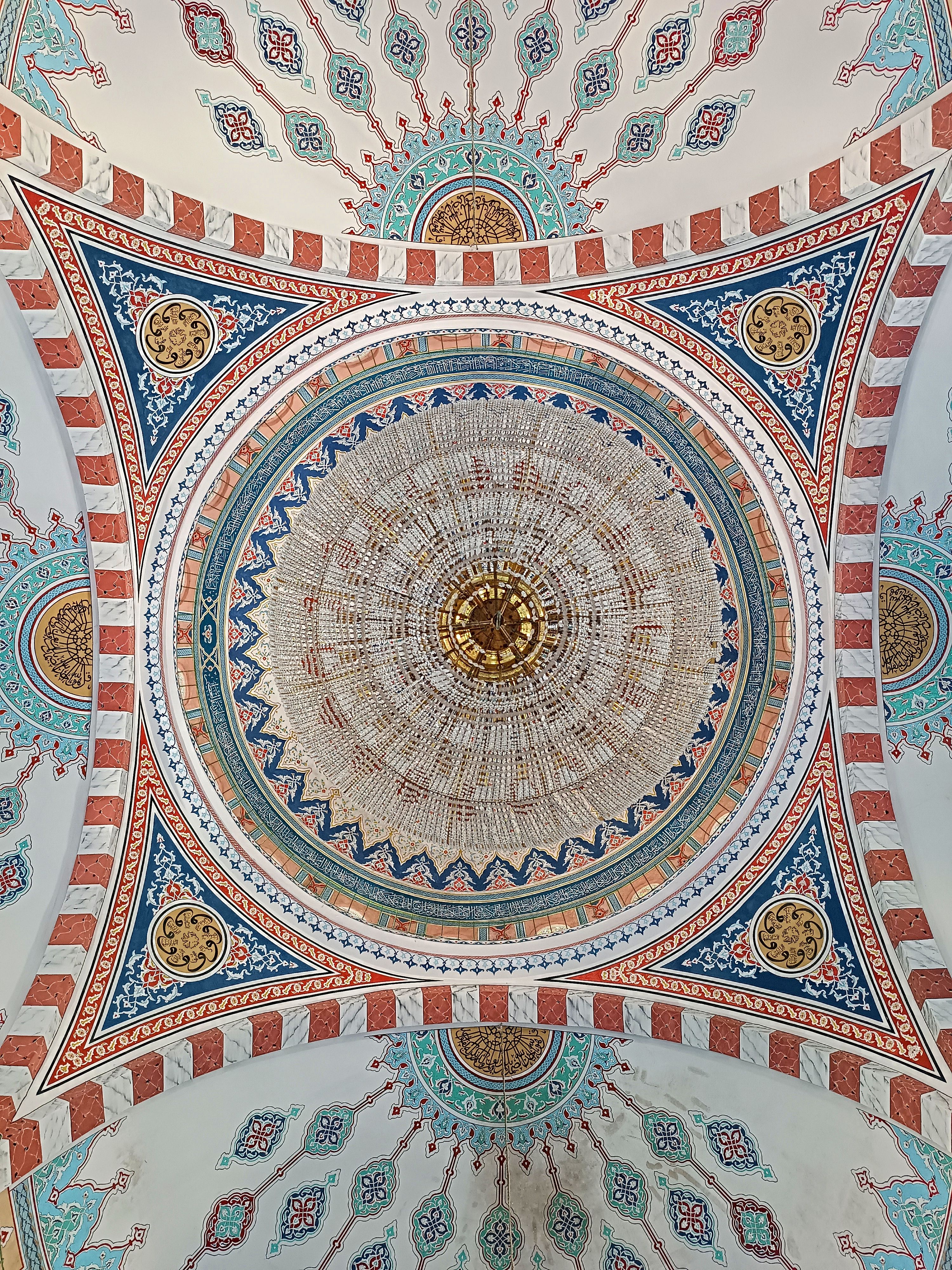 Top View Photo of Mosque · Free Stock Photo