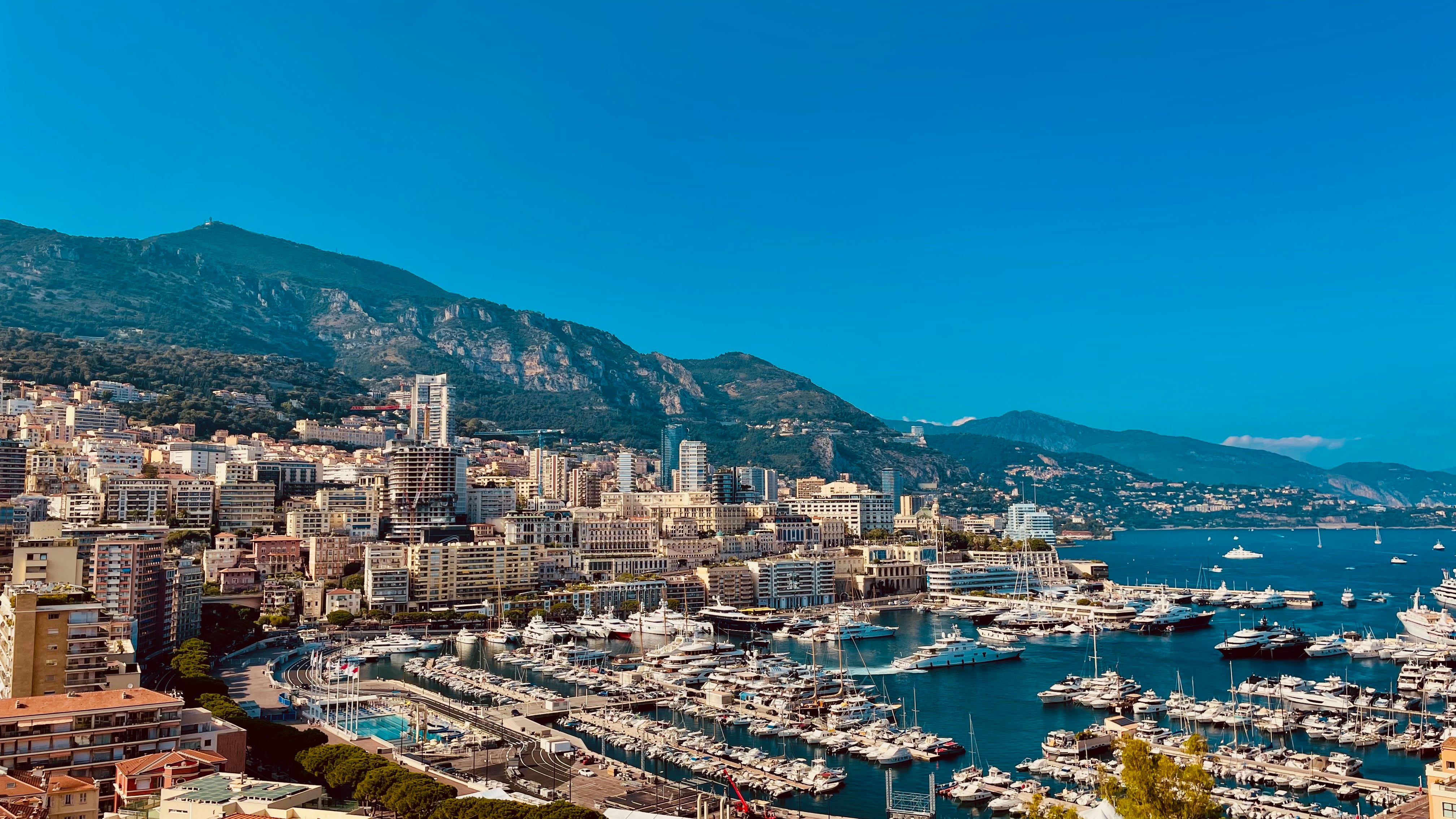 Stunning View of Port Hercules in Monaco · Free Stock Photo