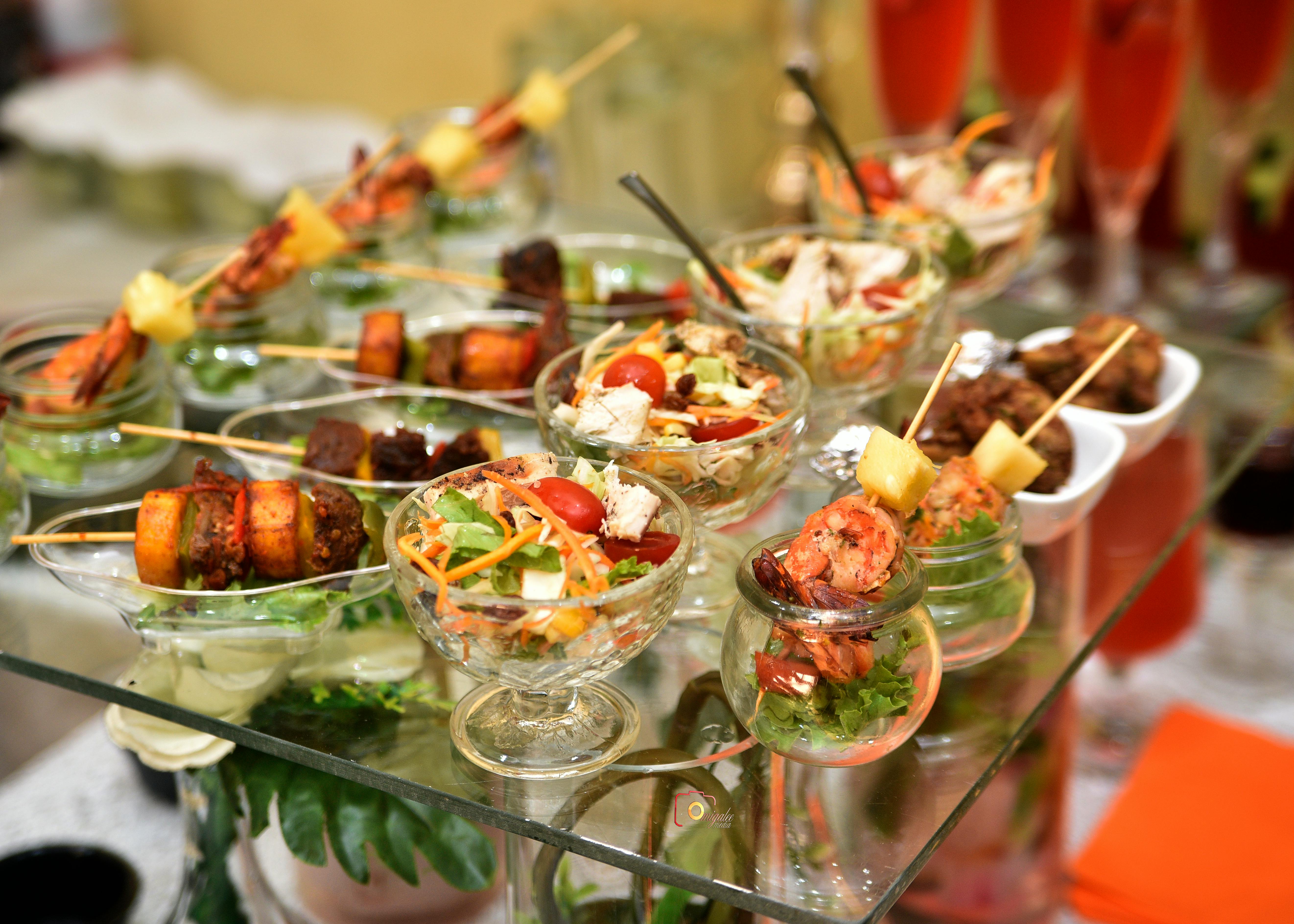 Tilt Shift Photography of Street Foods in Stick · Free Stock Photo