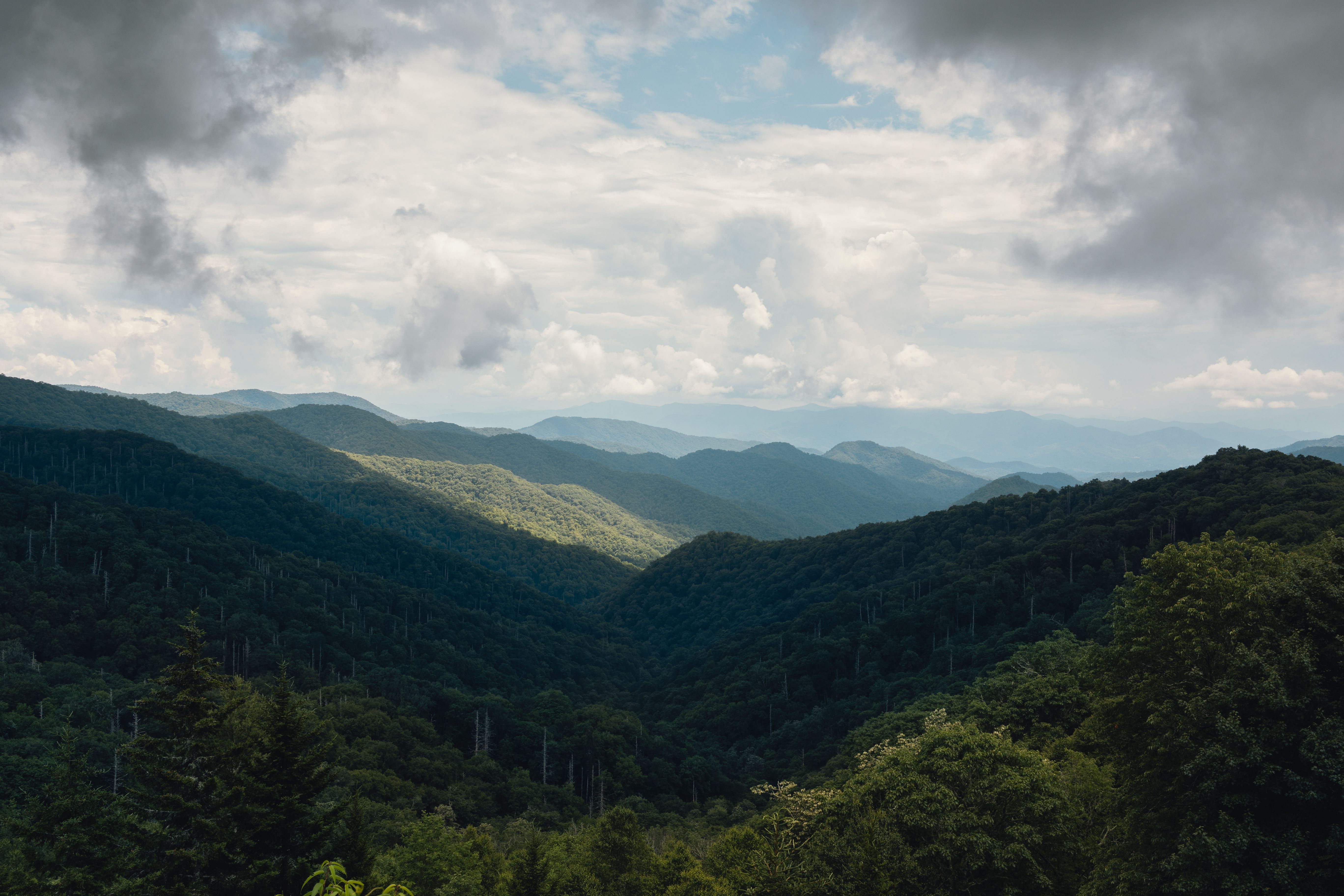 Blue Ridge Mountain Scenic Landscape View · Free Stock Photo