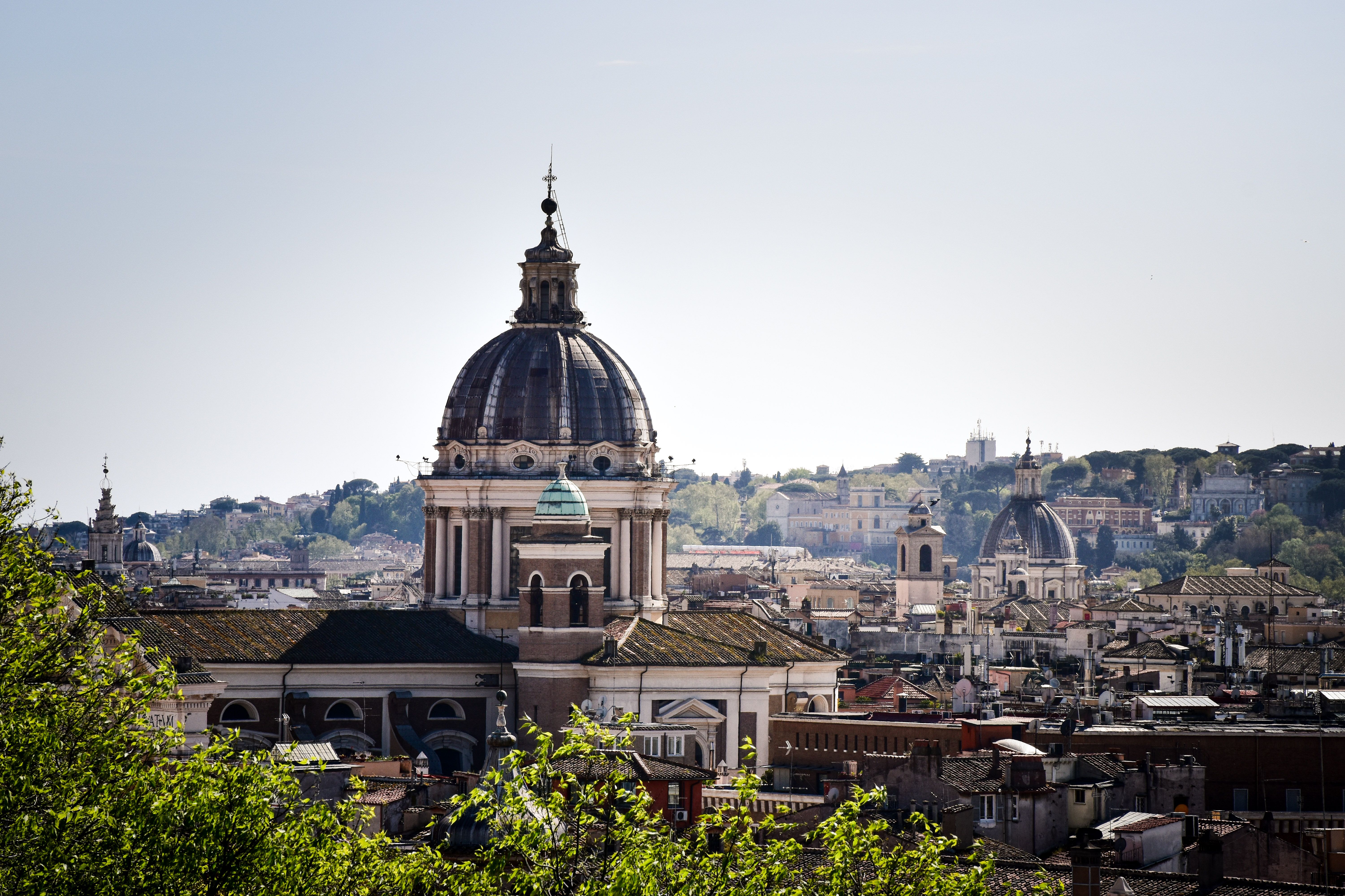 Stunning View of Historic Rome Skyline · Free Stock Photo