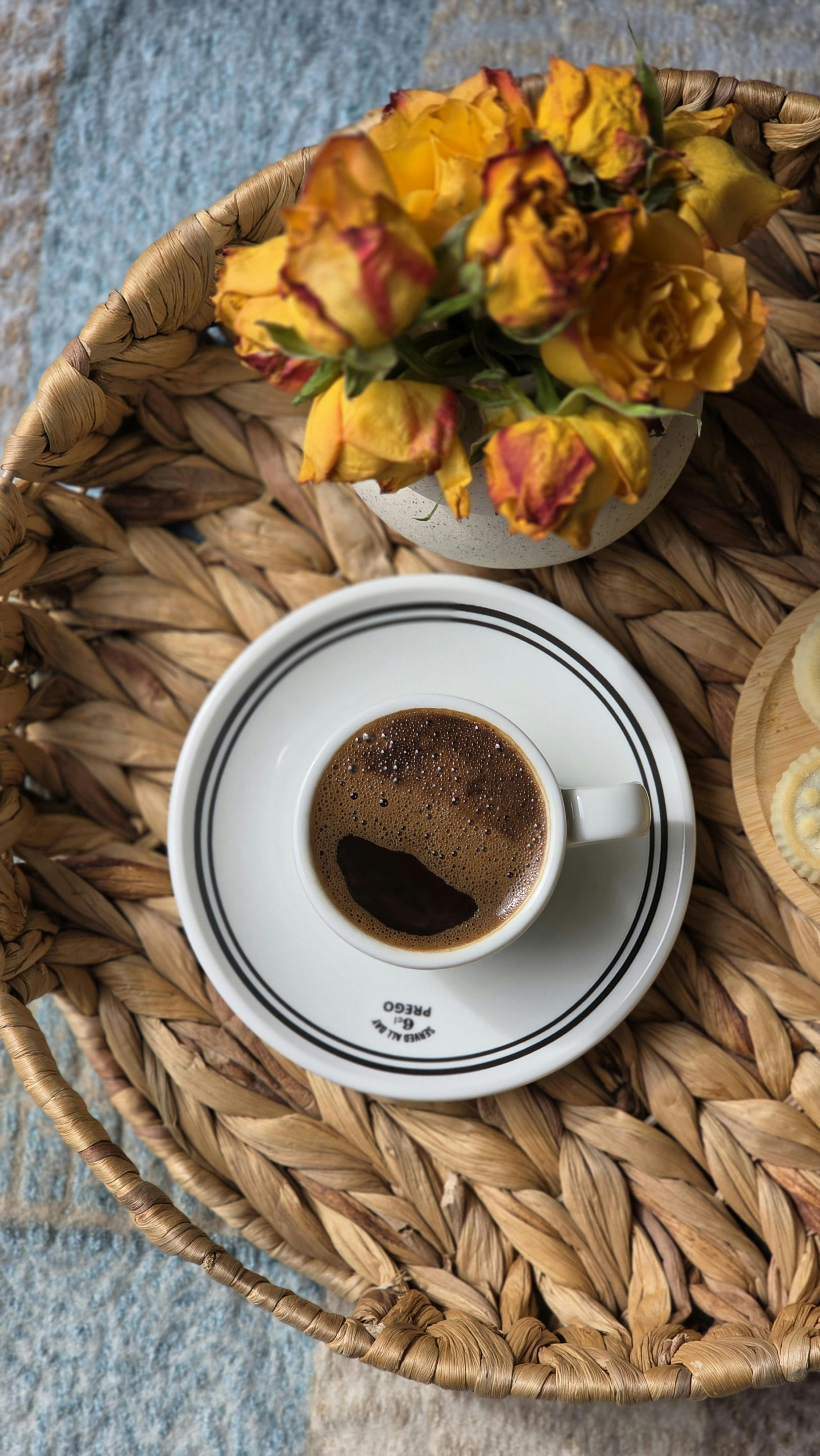 Cozy Indoor Coffee and Cookies Setup · Free Stock Photo