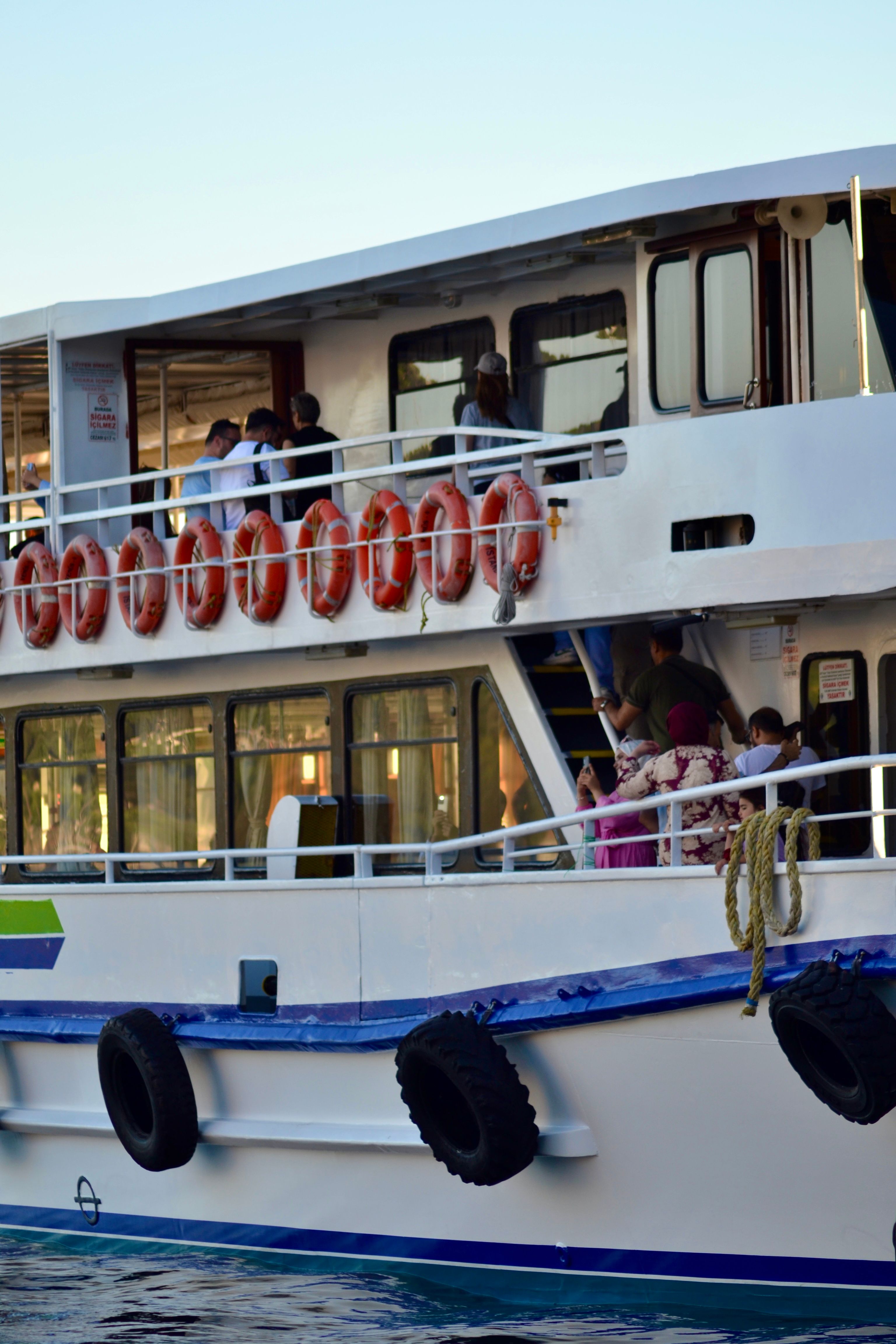 Crowded Ferry Boat on a Sunny Day · Free Stock Photo