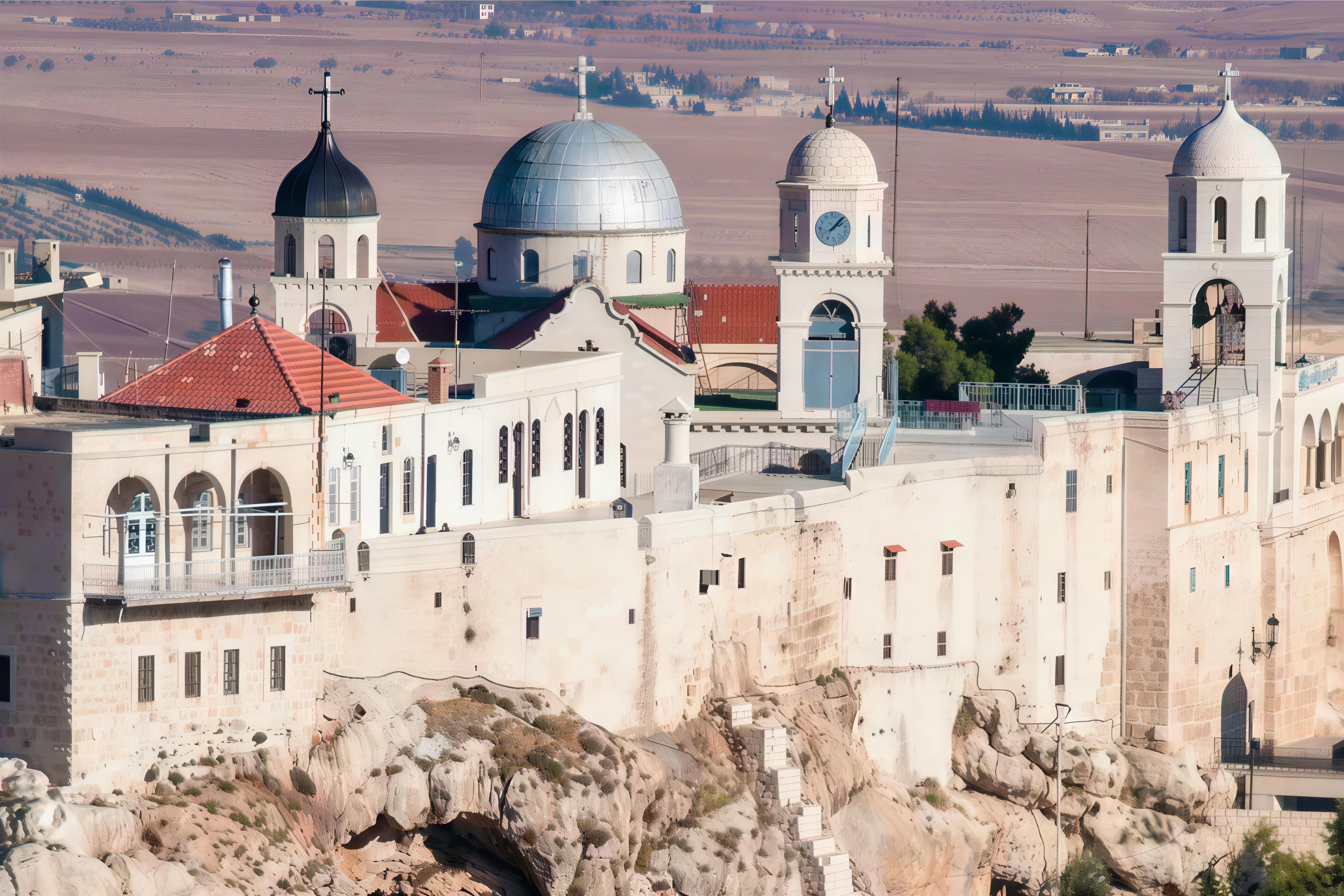 Saidnaya Monastery in Rif Dimashq, Syria · Free Stock Photo