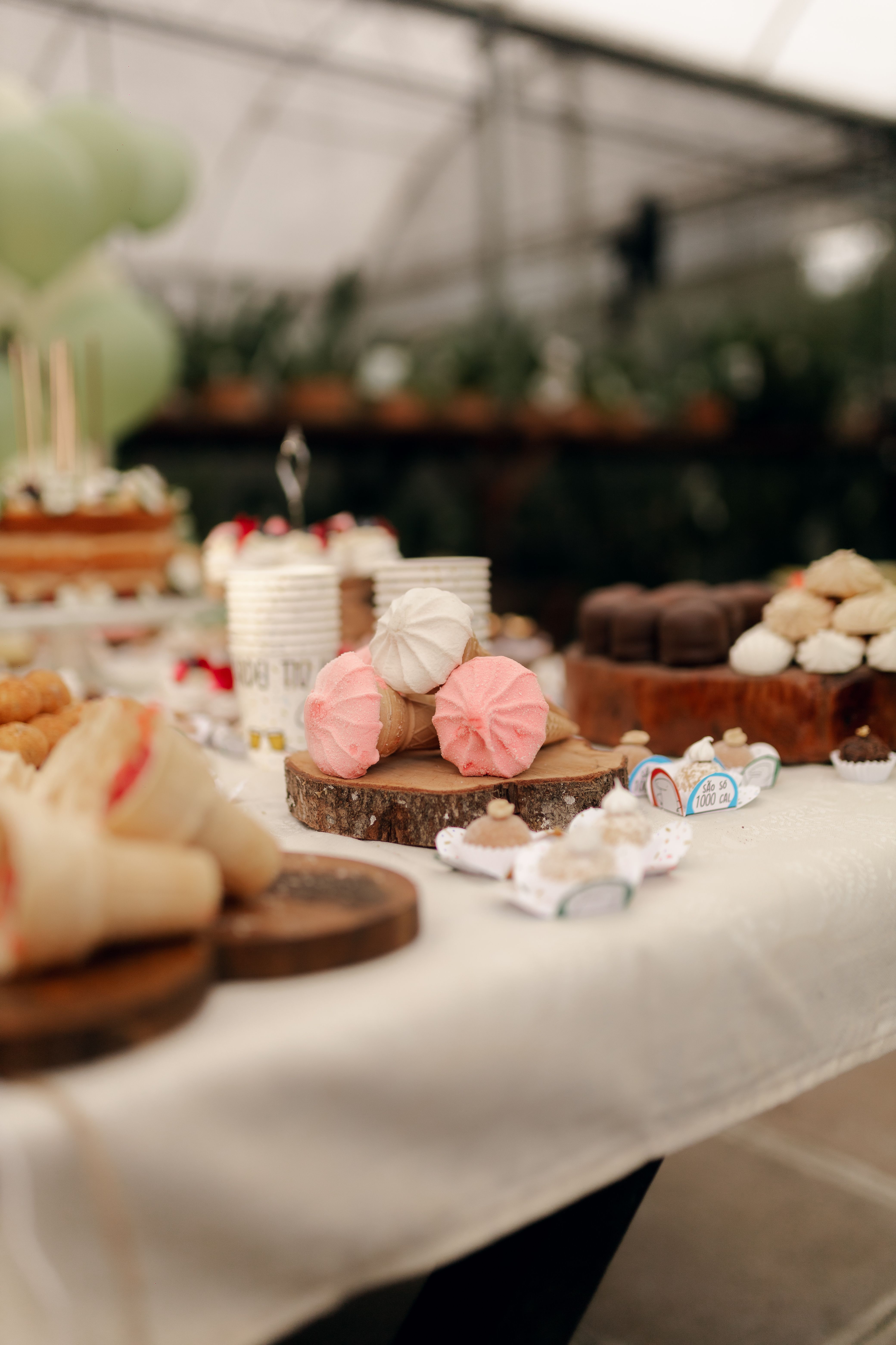 Elegant Dessert Table with Assorted Treats · Free Stock Photo