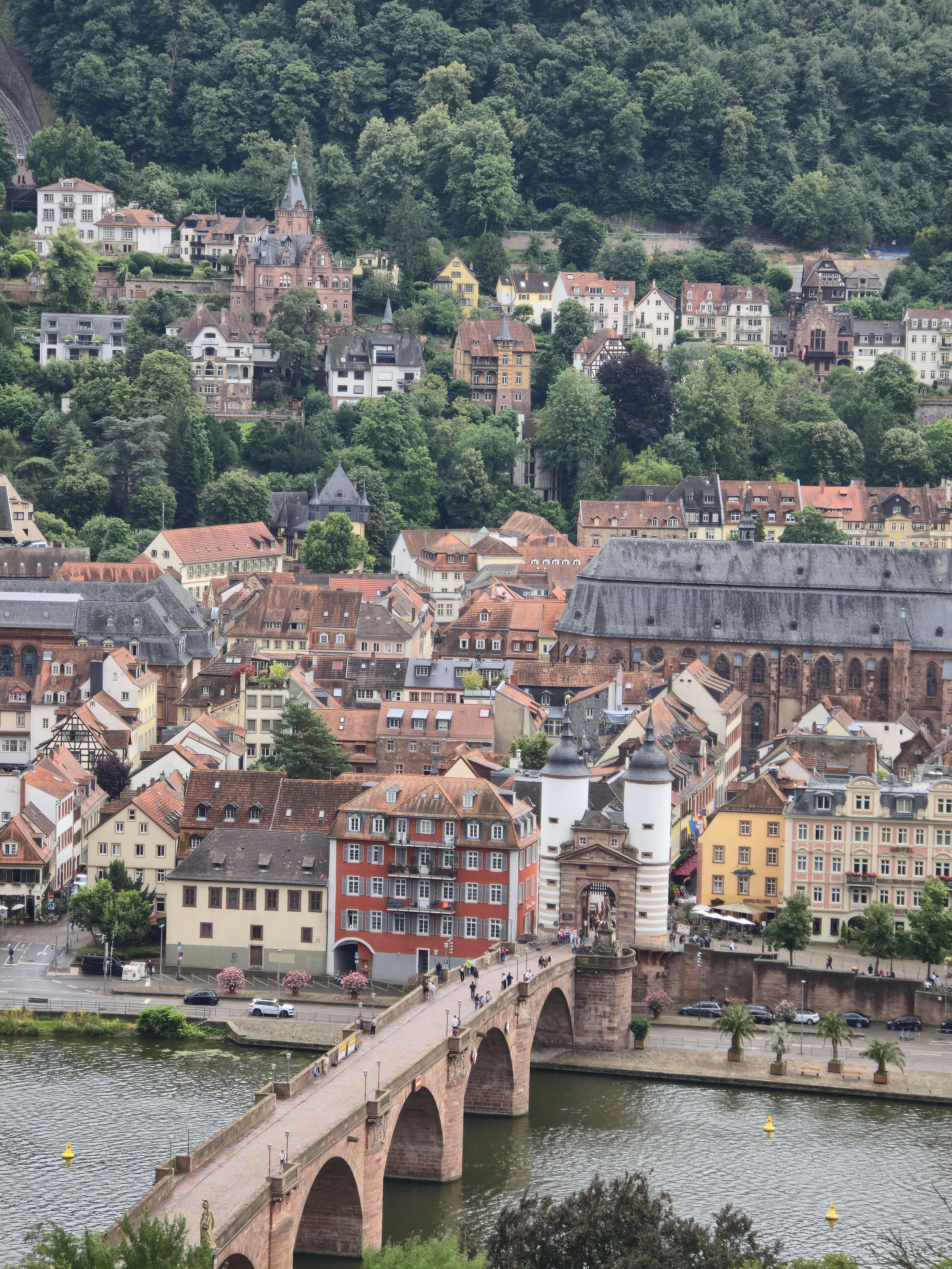 Picturesque view of Heidelberg Old Bridge · Free Stock Photo