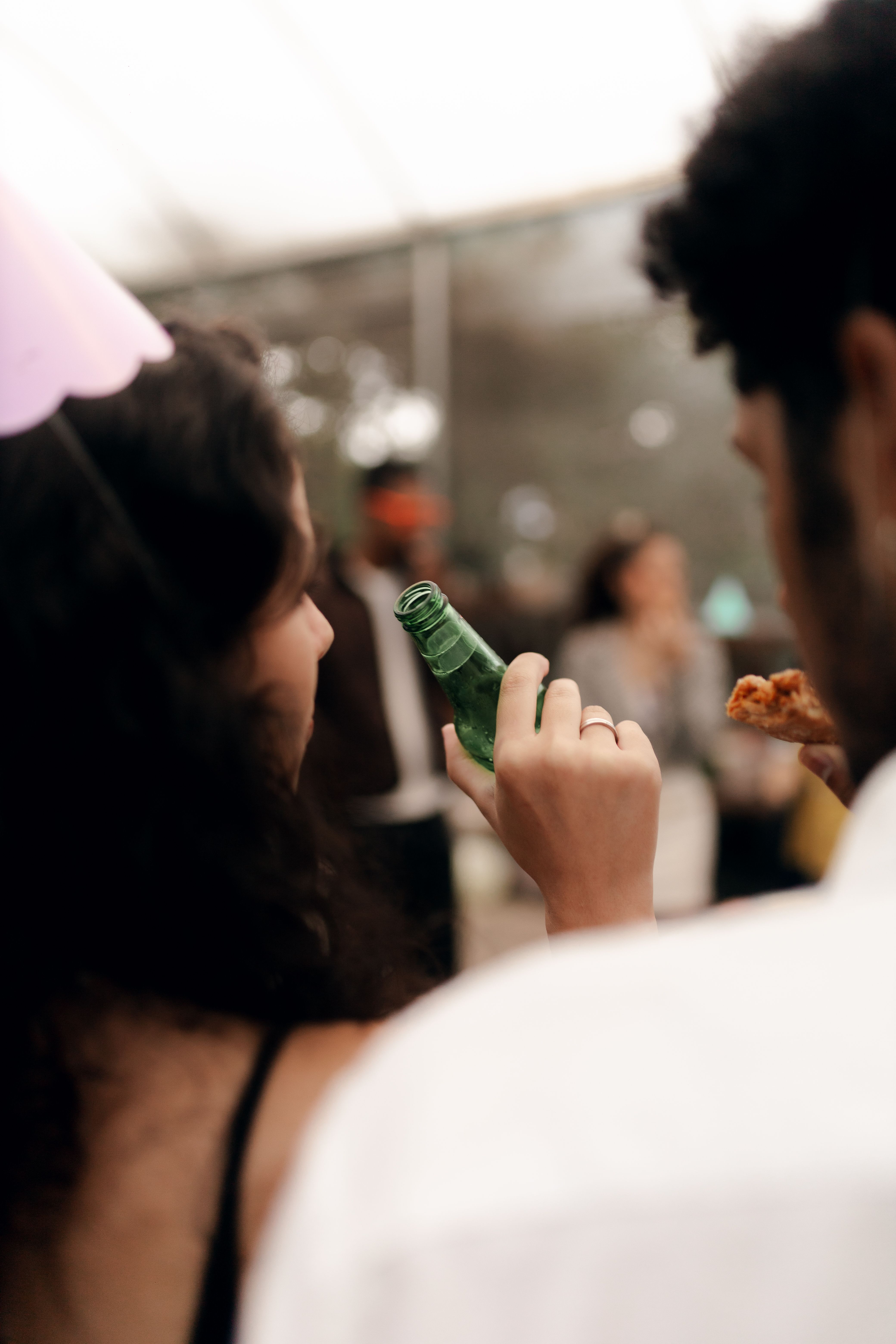 Celebration Gathering with Drinks and Snacks · Free Stock Photo