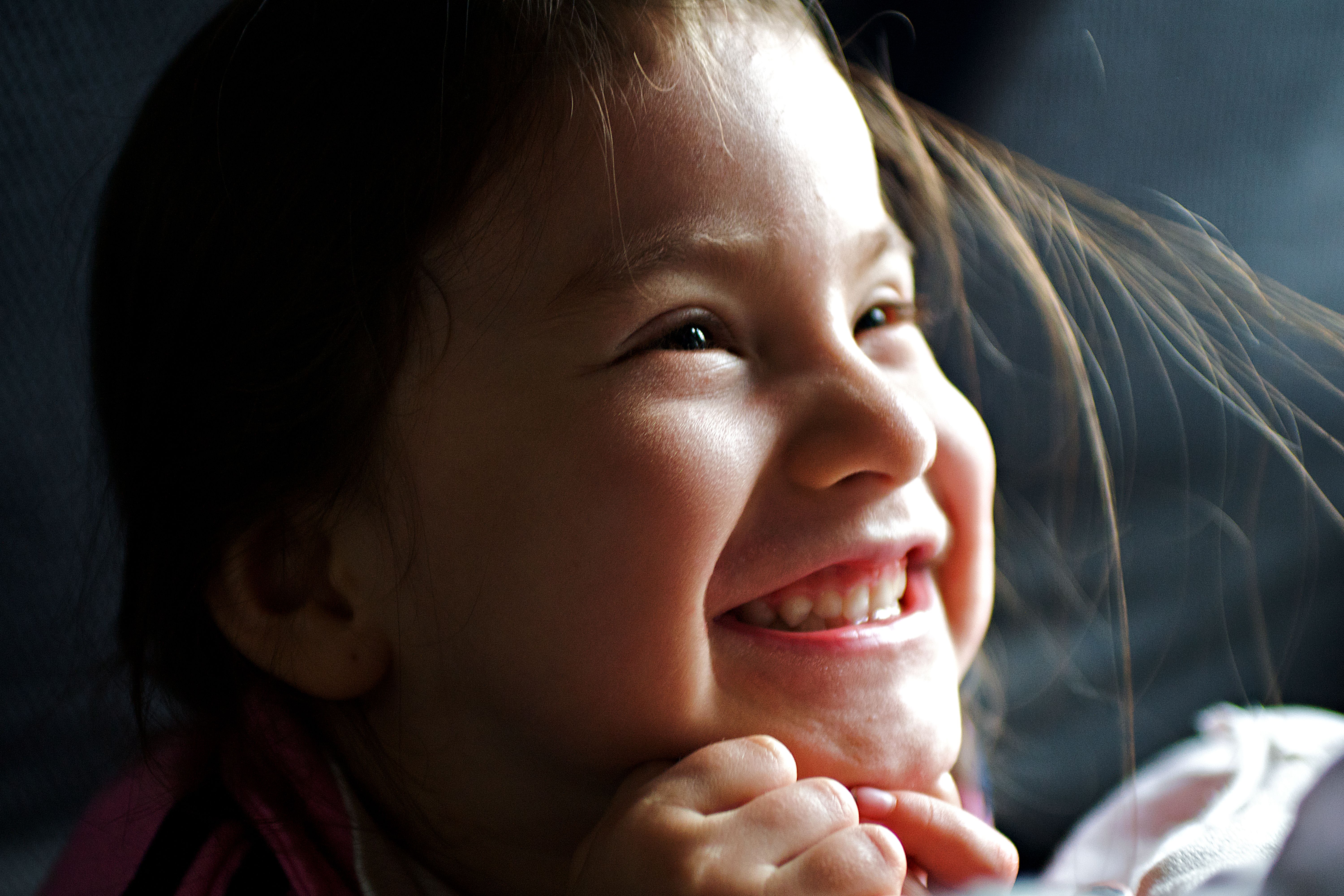 Delightful Smile of a Happy Child · Free Stock Photo