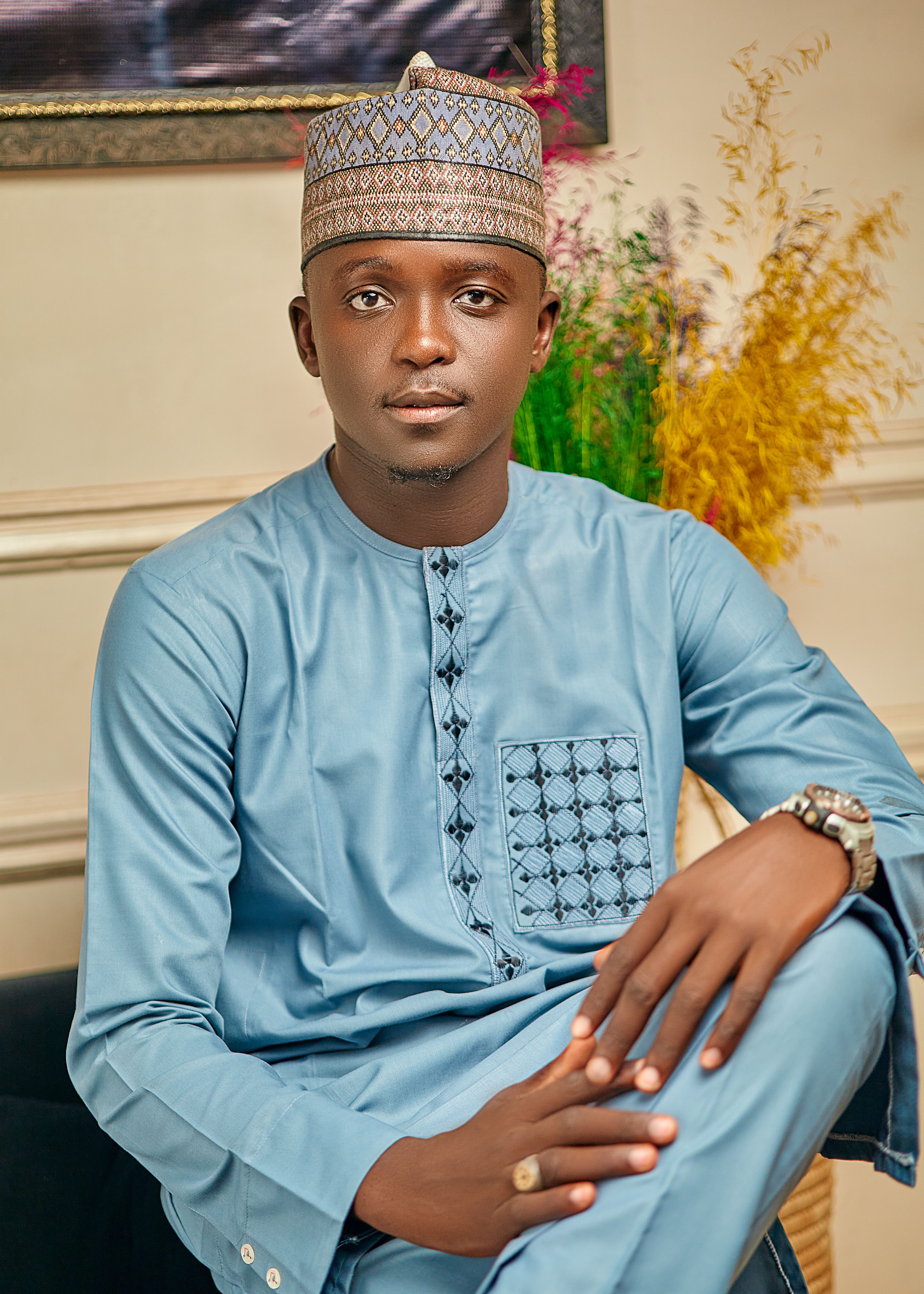 Traditional Nigerian Attire Portrait · Free Stock Photo