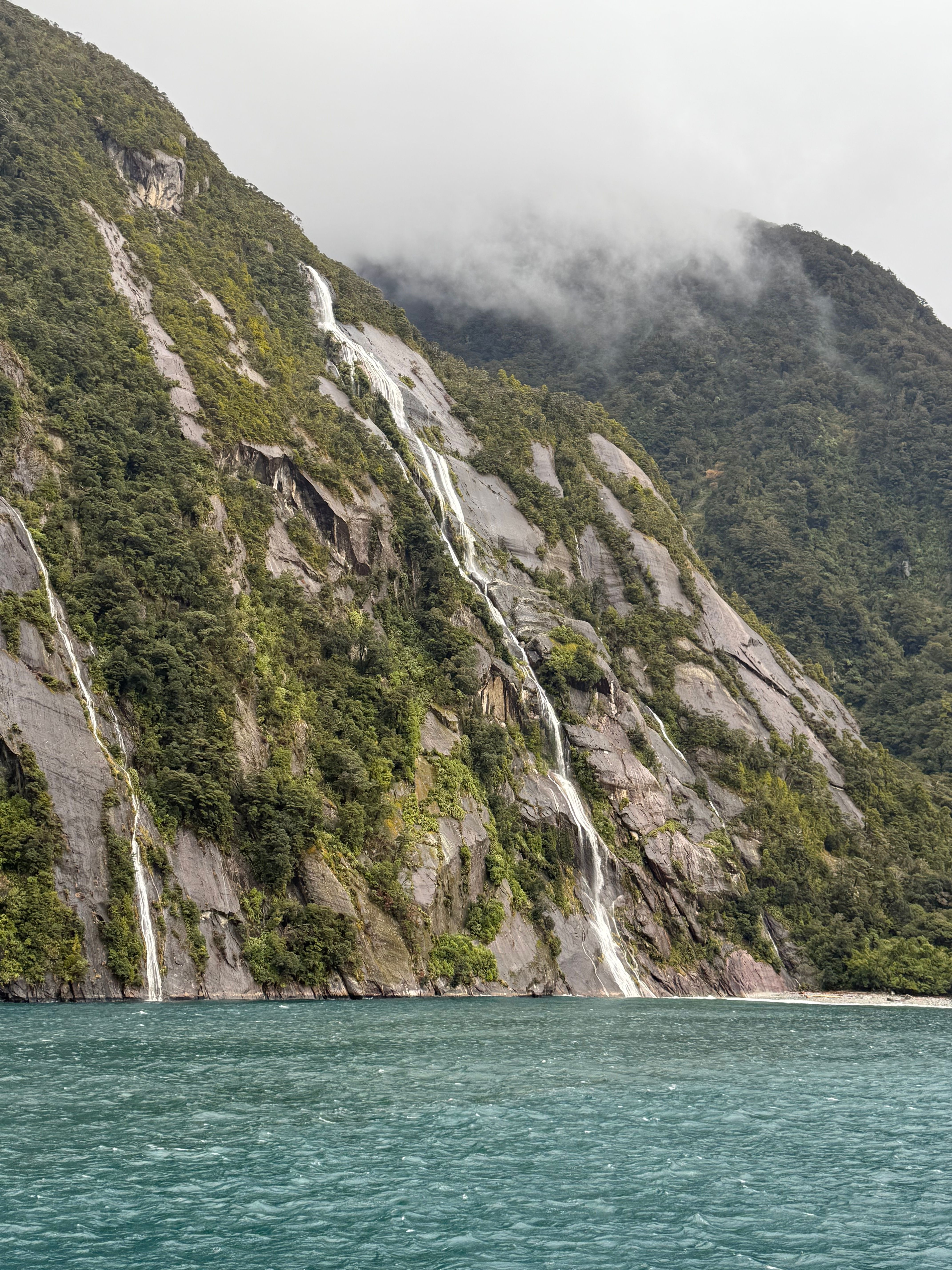 Stunning Waterfalls in Milford Sound, New Zealand · Free Stock Photo