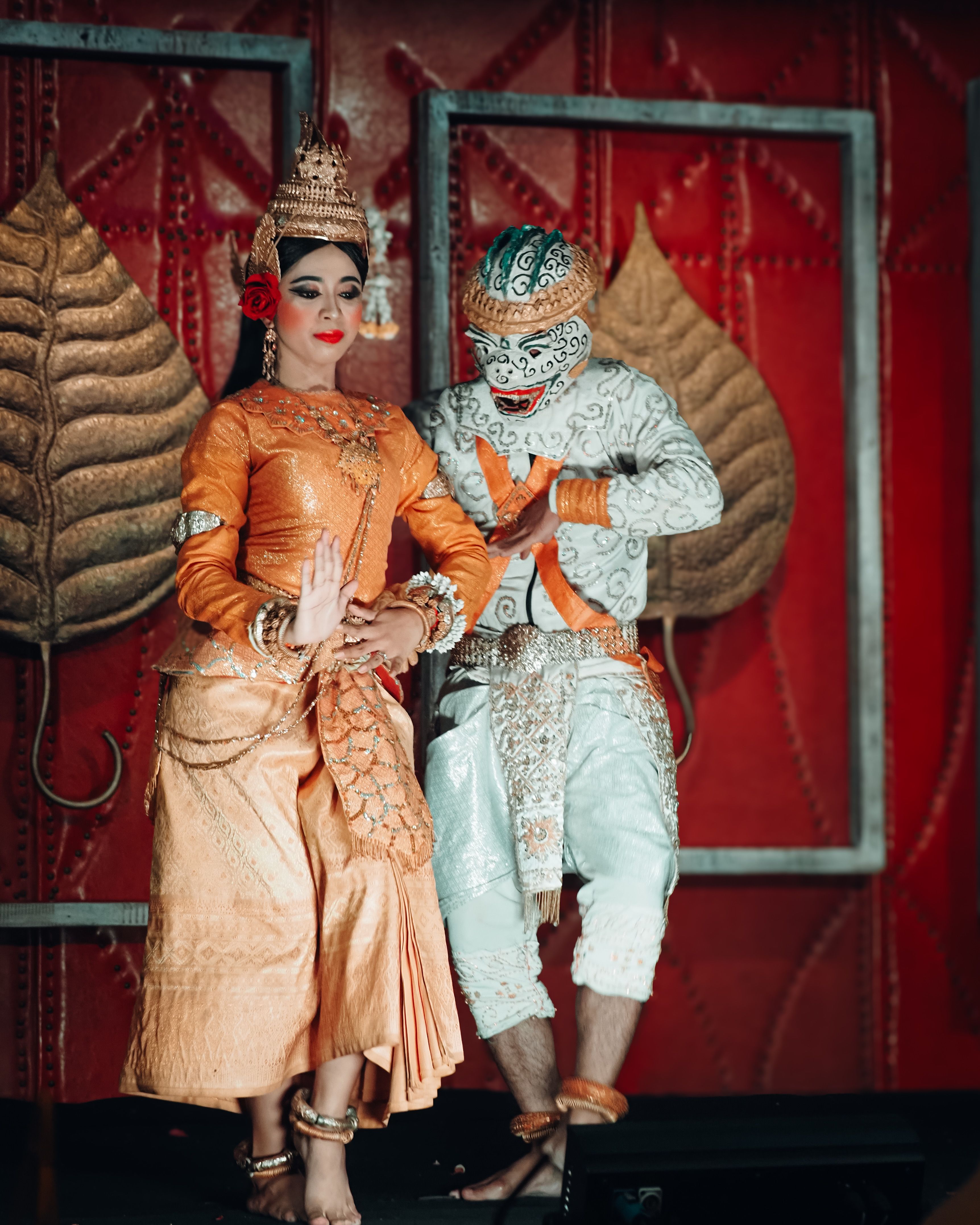 Pertunjukan Tari Apsara Tradisional Di Siem Reap · Foto Stok Gratis