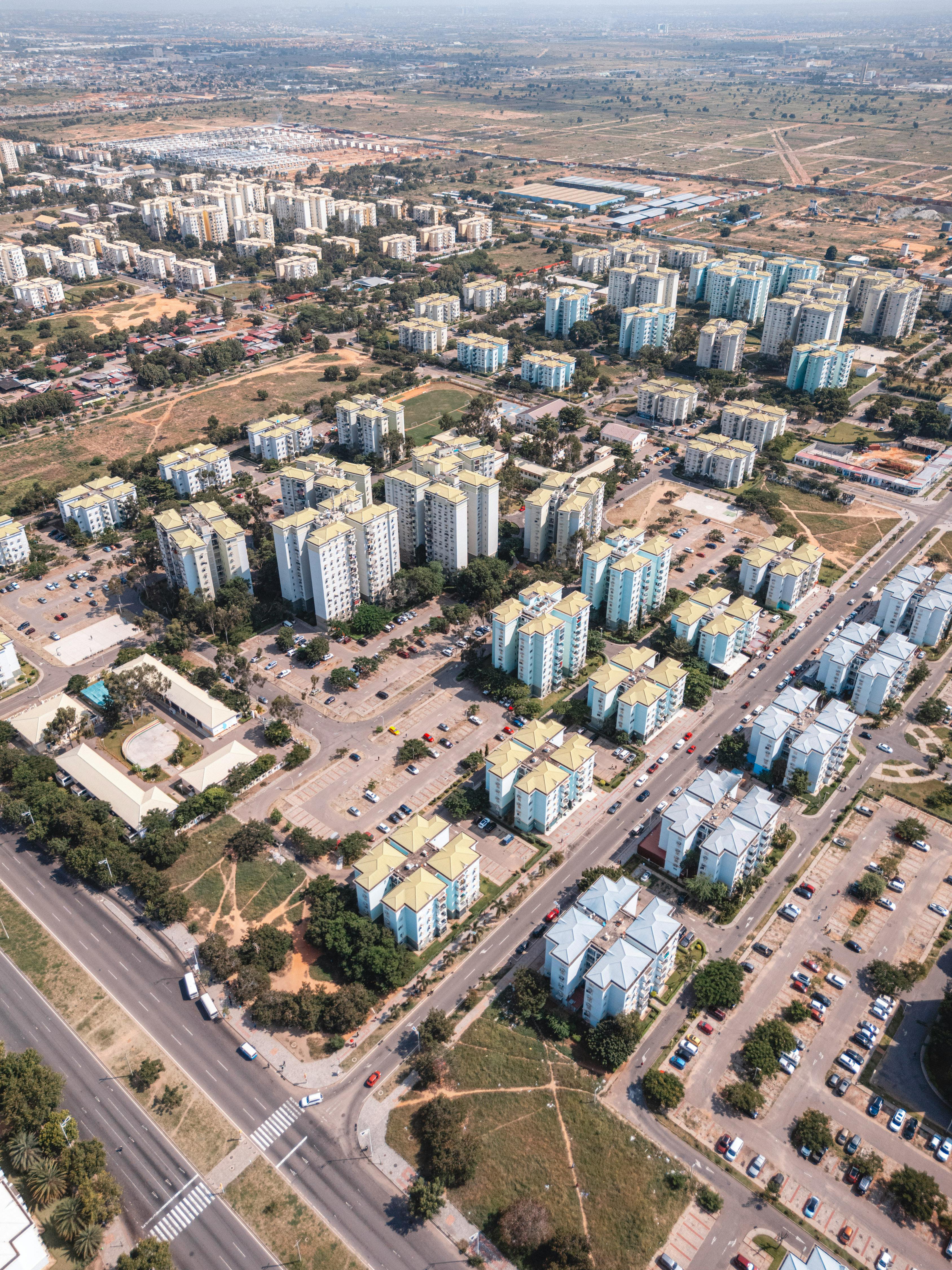 Aerial View of Kilamba Residential Area in Luanda · Free Stock Photo