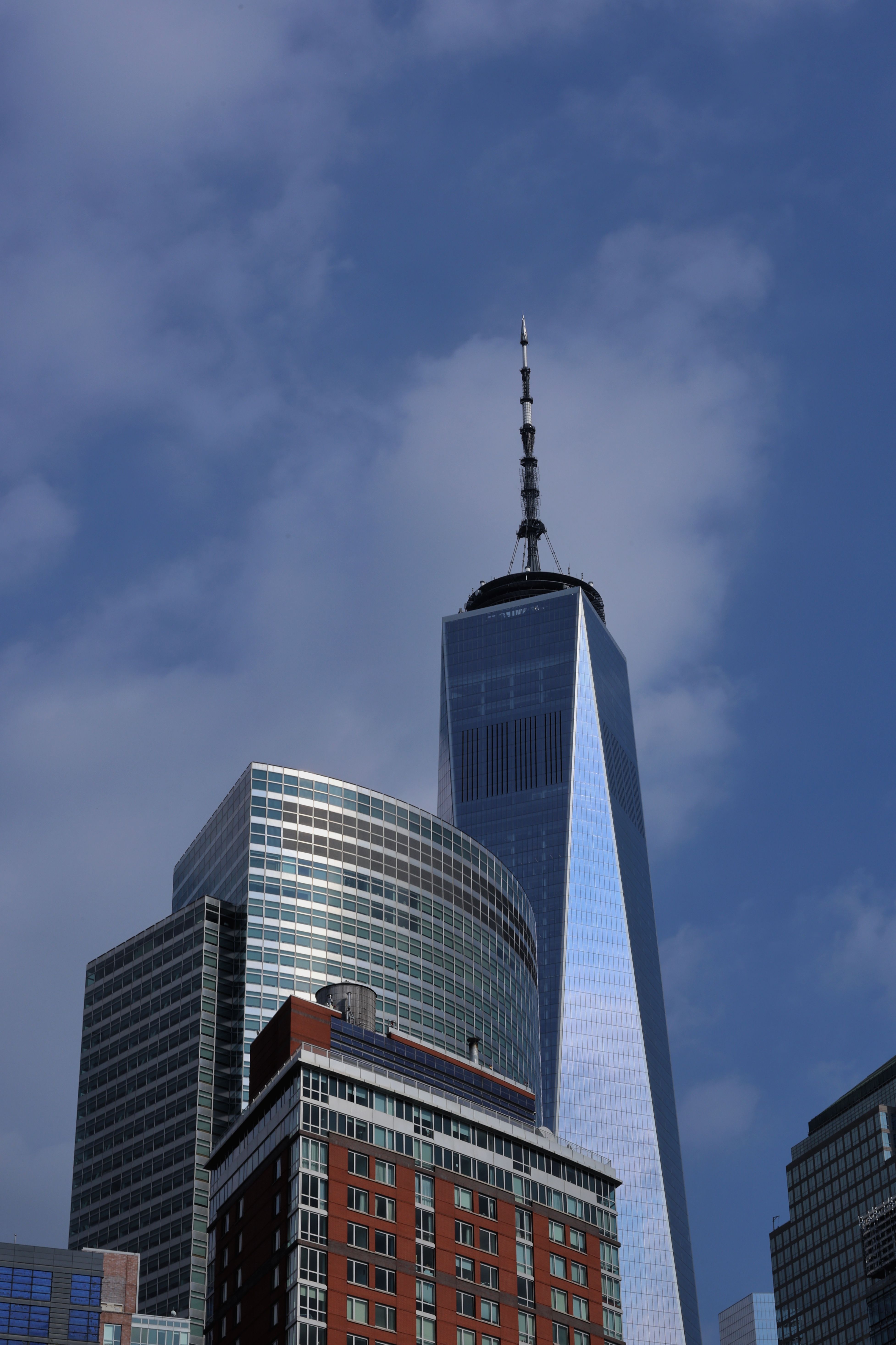 Skyscraper View of One World Trade Center in NYC · Free Stock Photo