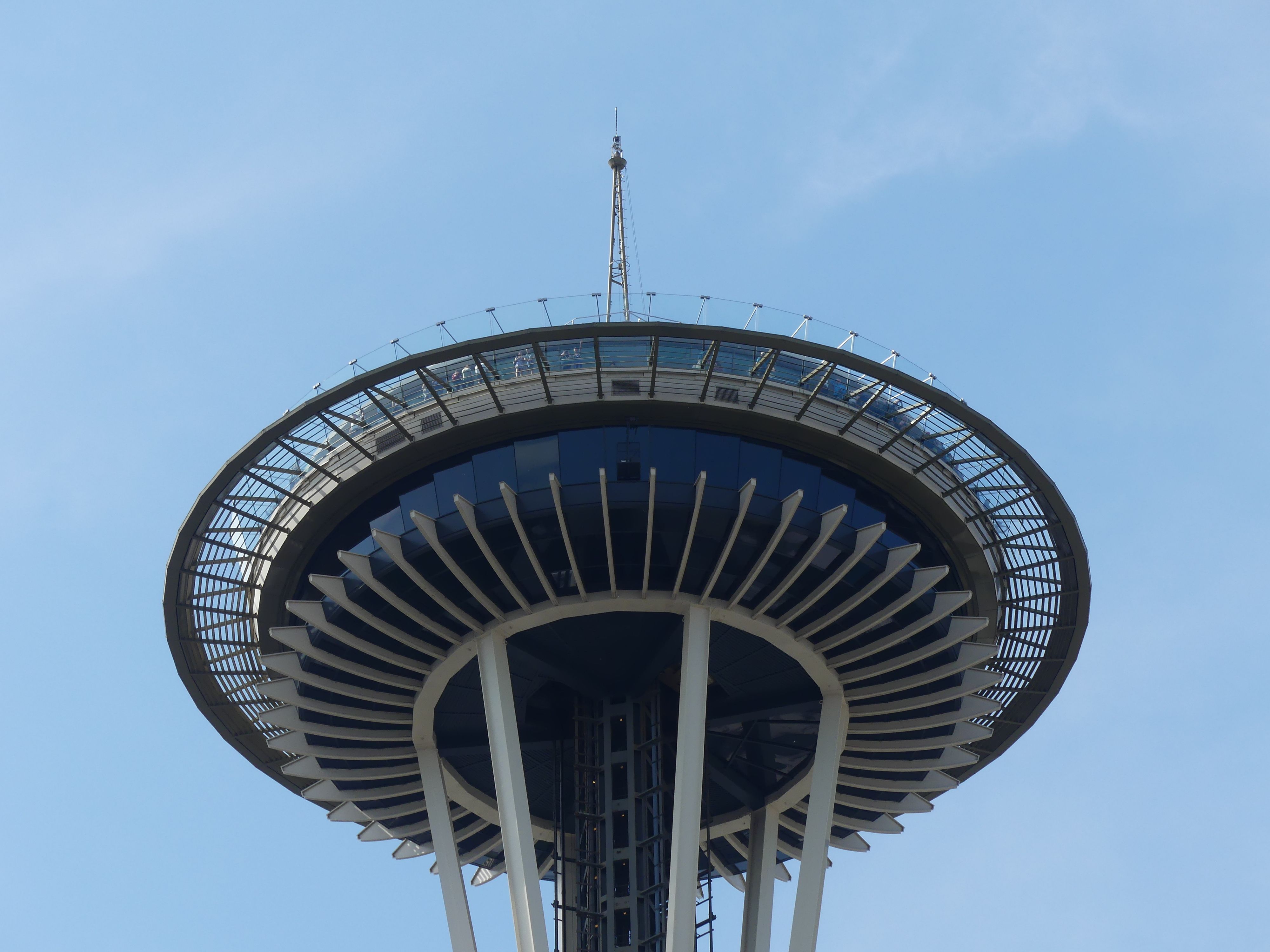 Close-up of Seattle's Iconic Space Needle · Free Stock Photo