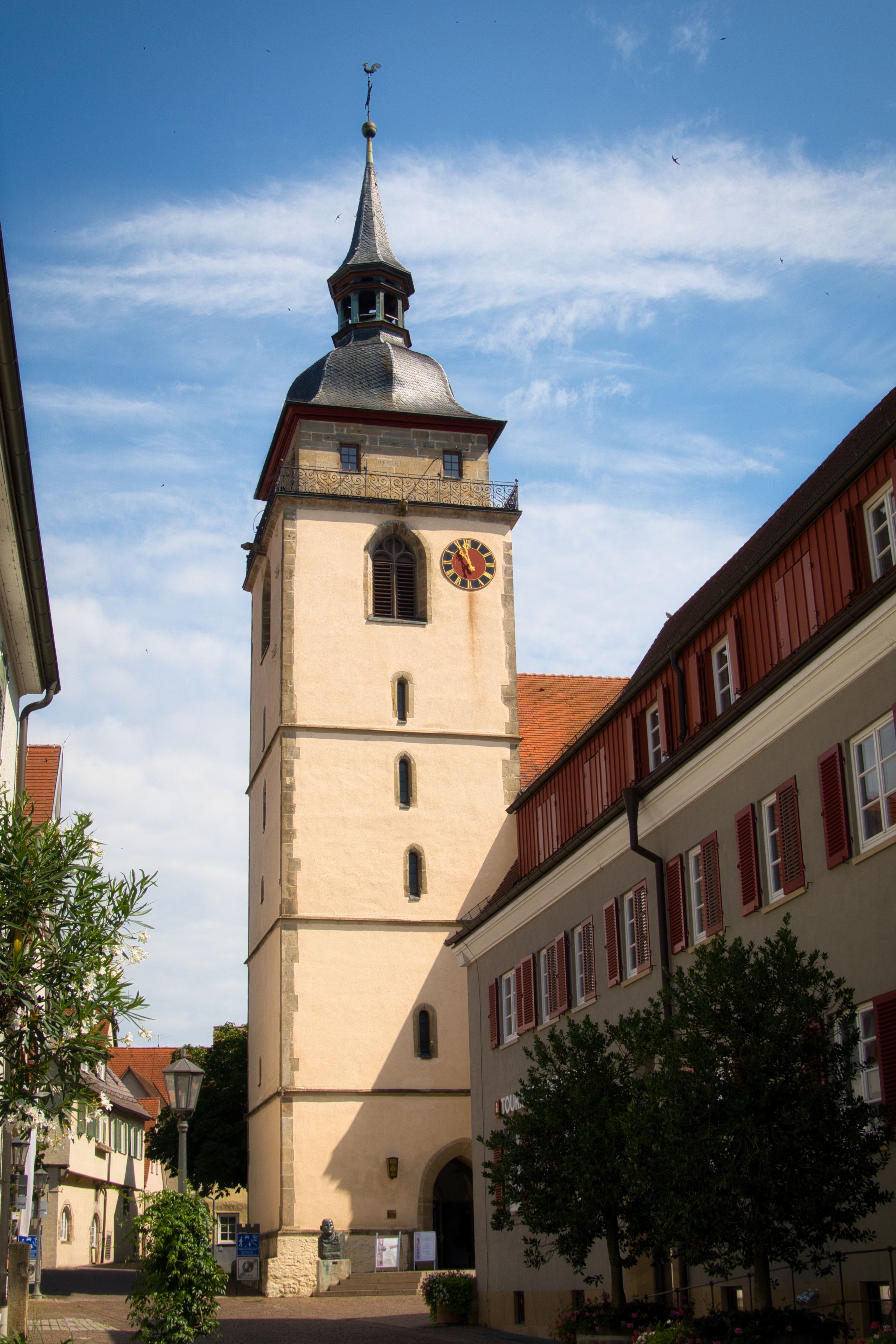 Historic Church Tower in Bietigheim-Bissingen · Free Stock Photo