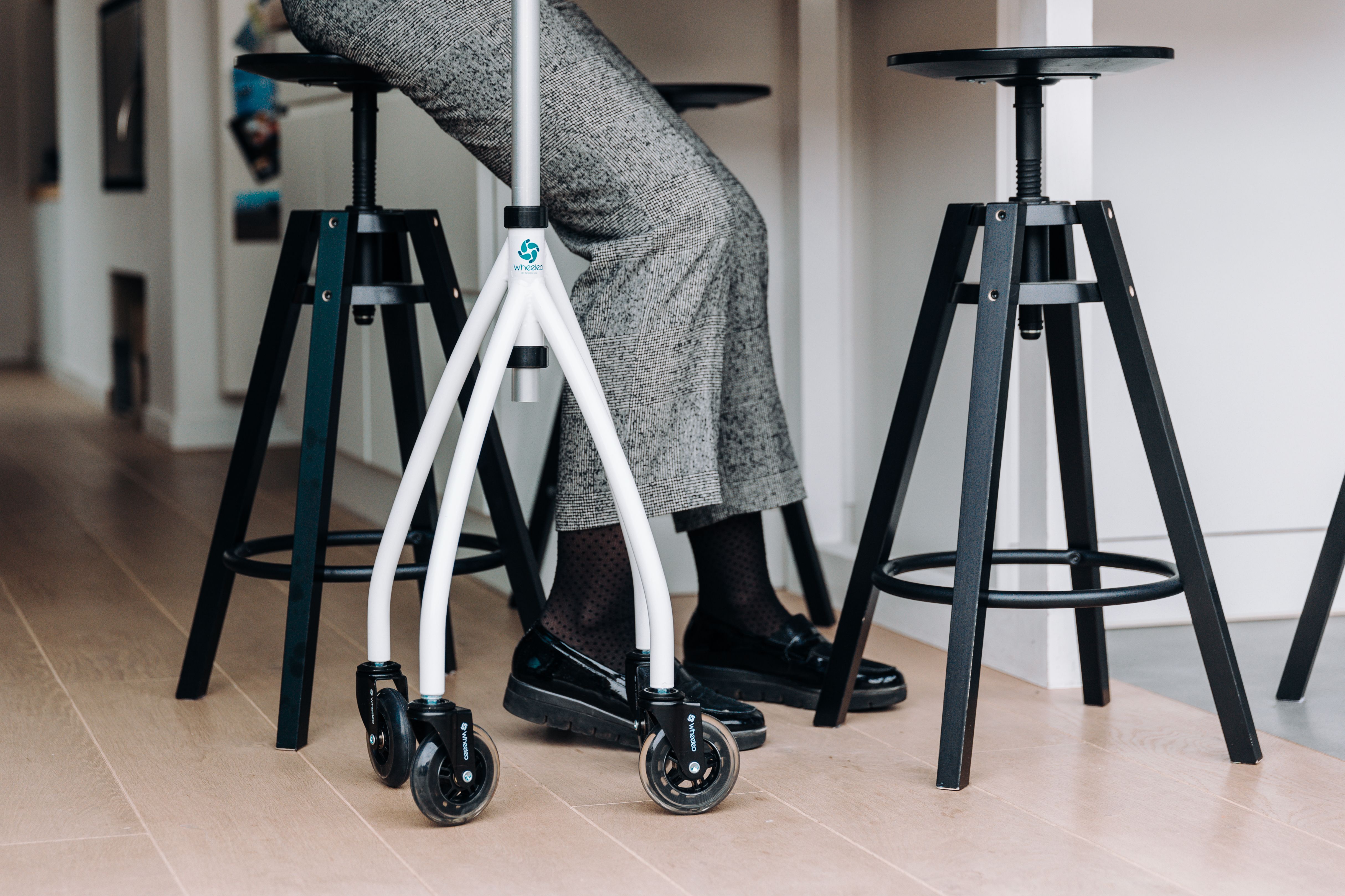 Elegant Indoor Scene with Mobility Aid and Modern Furniture · Free ...