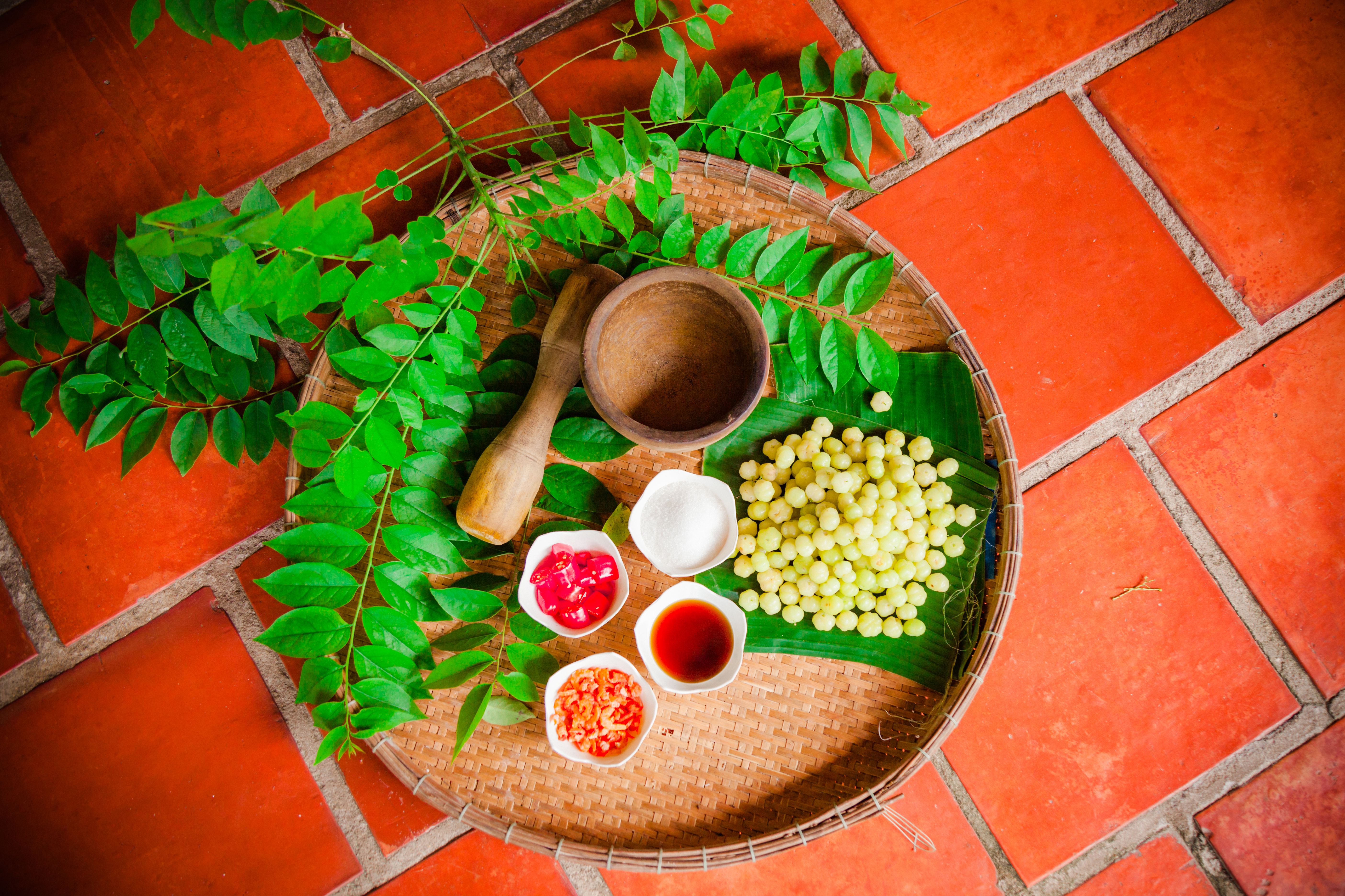 Traditional Vietnamese Culinary Ingredients on Display · Free Stock Photo