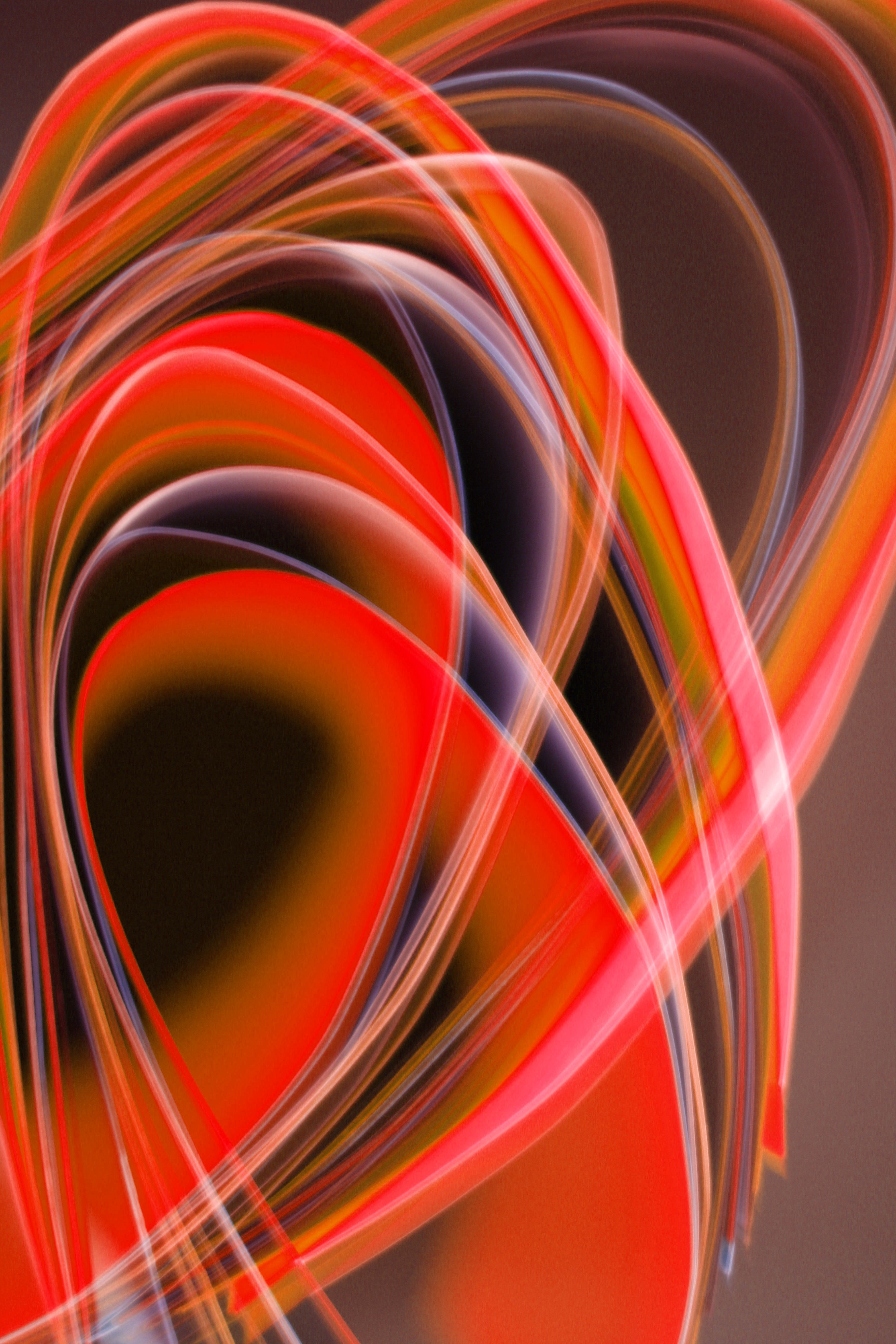 Vibrant Abstract Light Streaks in Motion · Free Stock Photo
