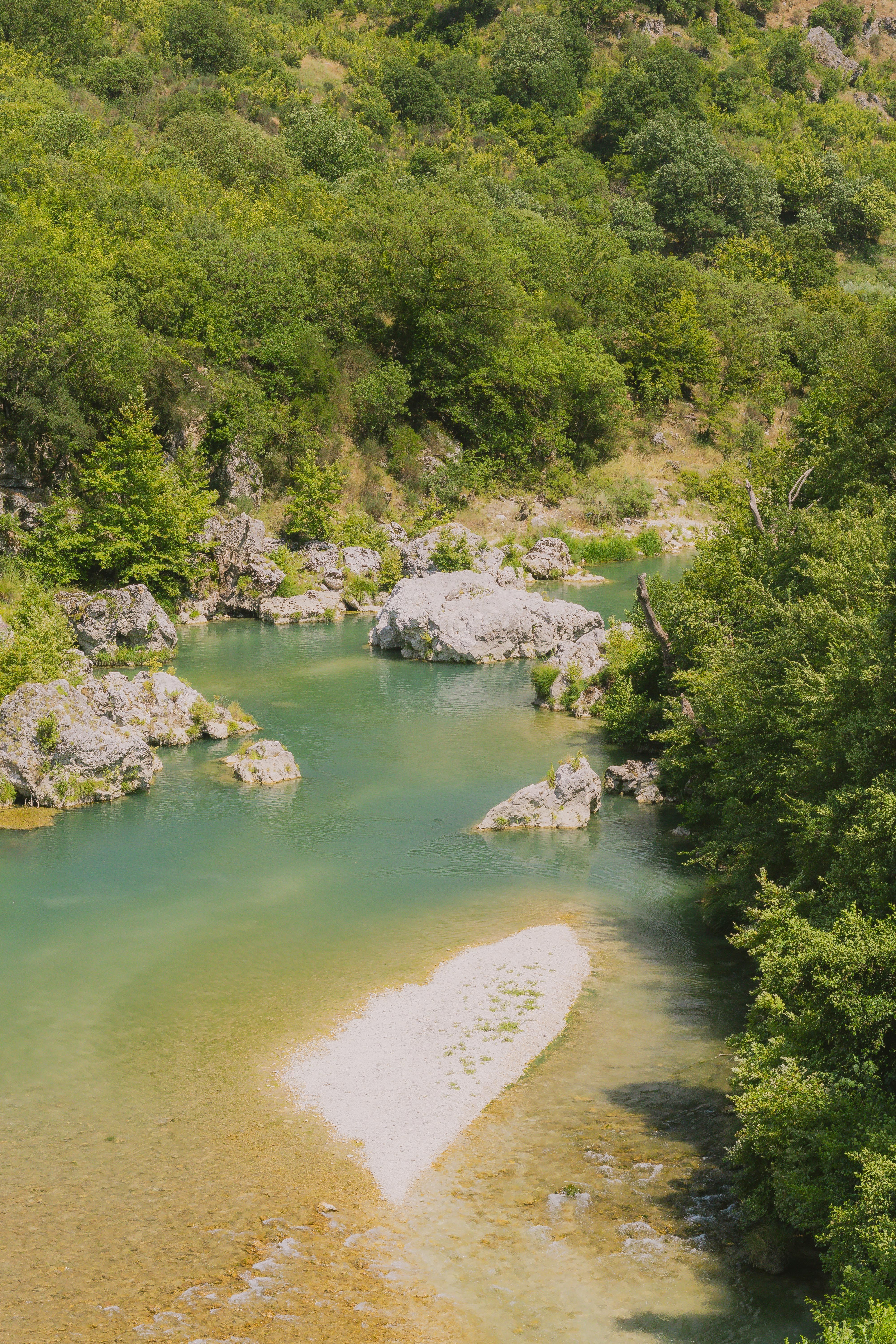 Idyllic River Scene in Tepelenë, Albania · Free Stock Photo