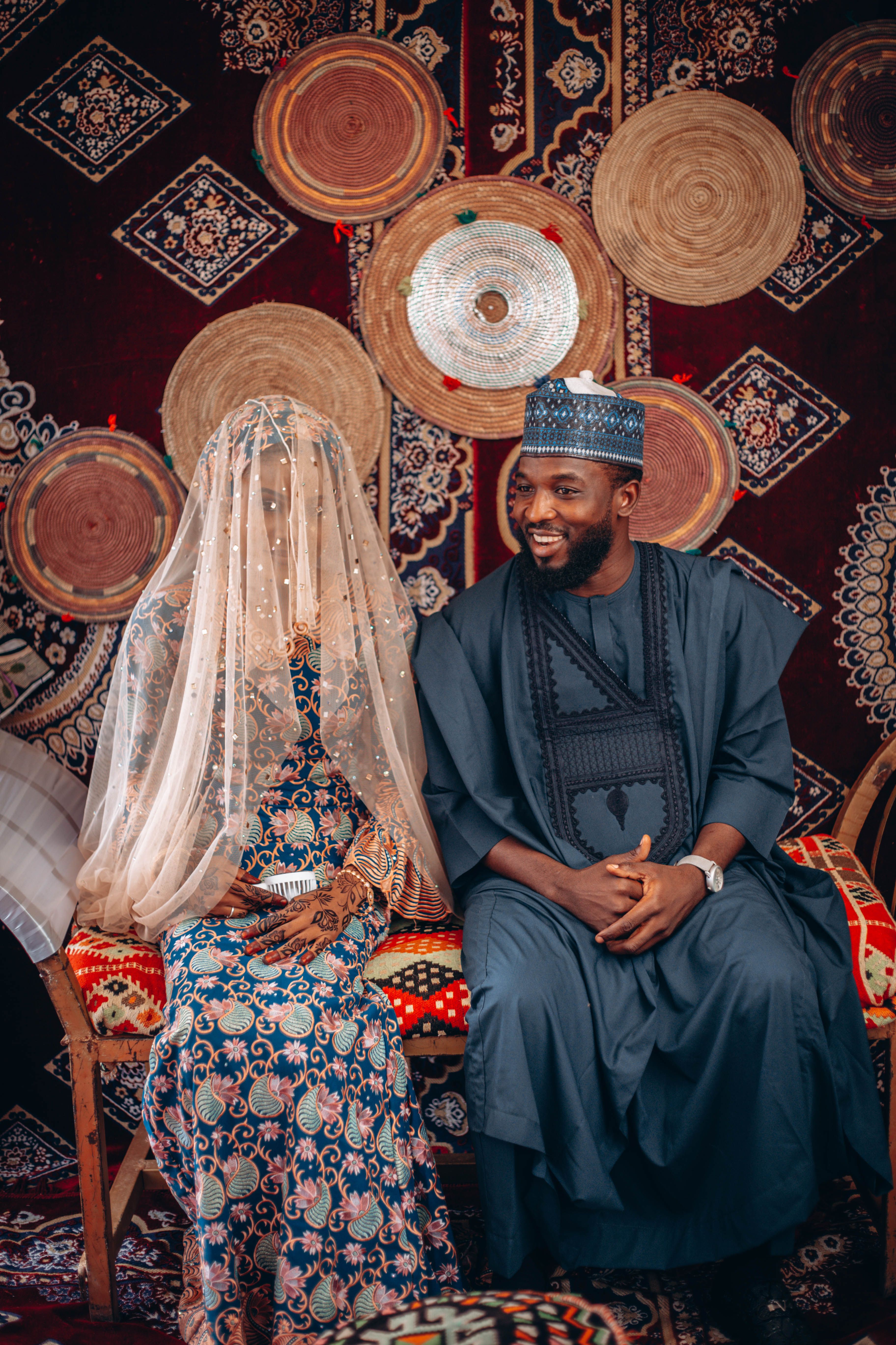 Traditional African Wedding Ceremony Portrait · Free Stock Photo