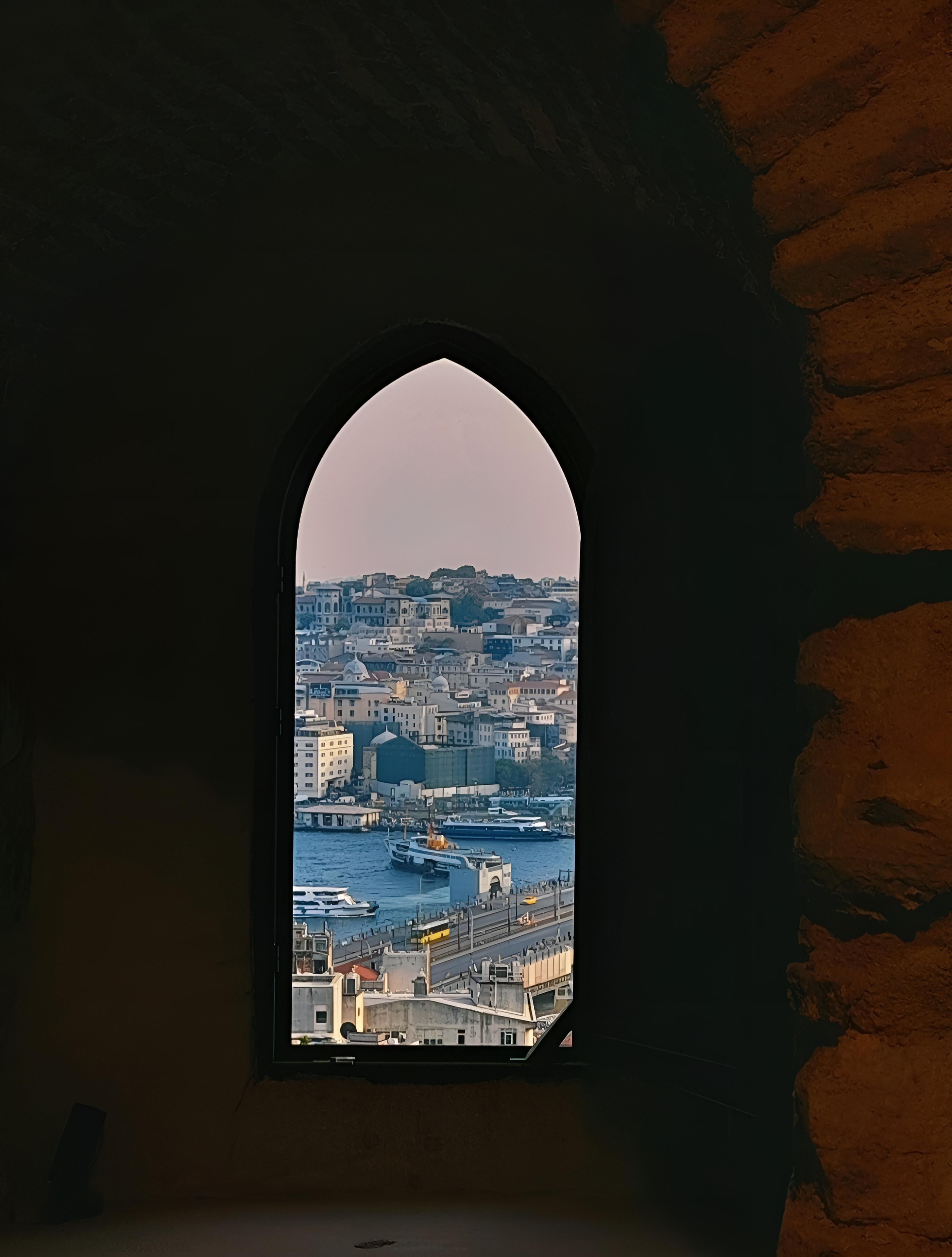 Brown Window Overview Sea · Free Stock Photo
