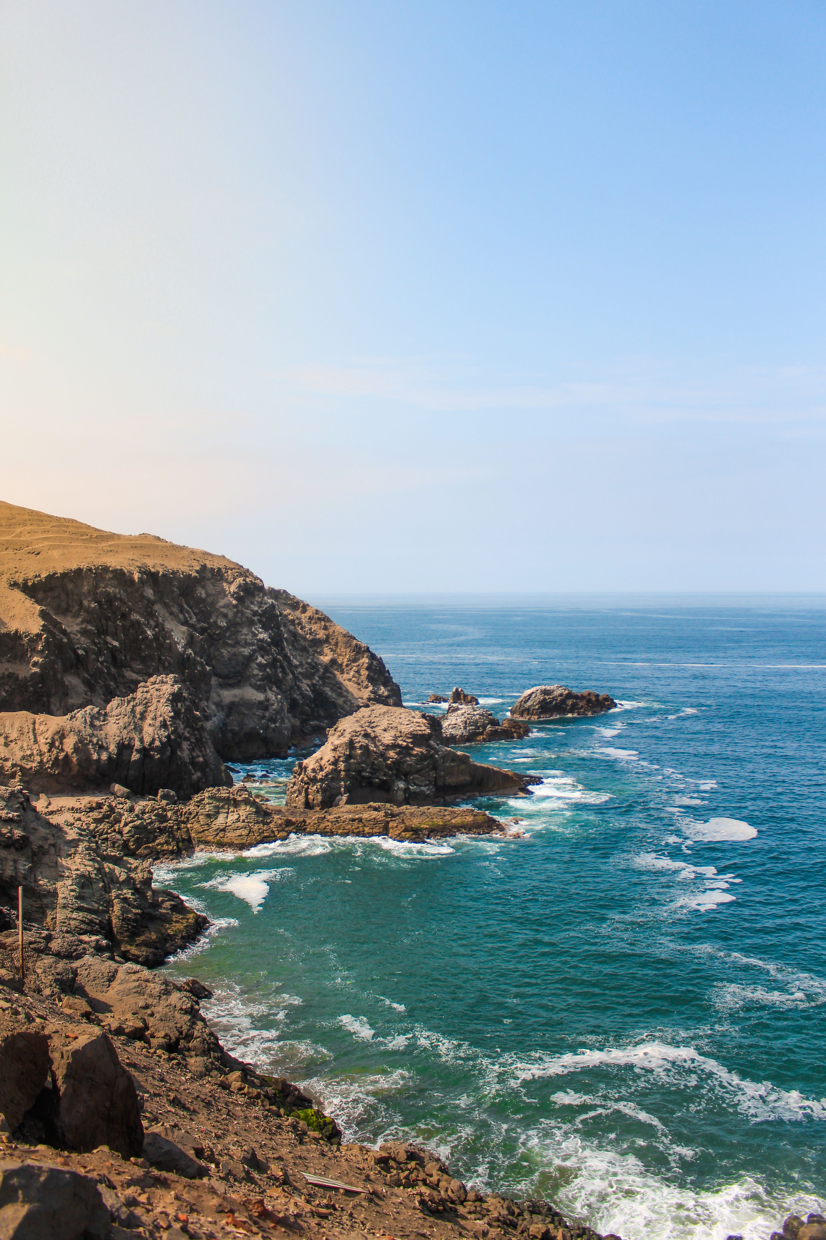 Stunning Coastal Cliffs in Callao, Peru · Free Stock Photo
