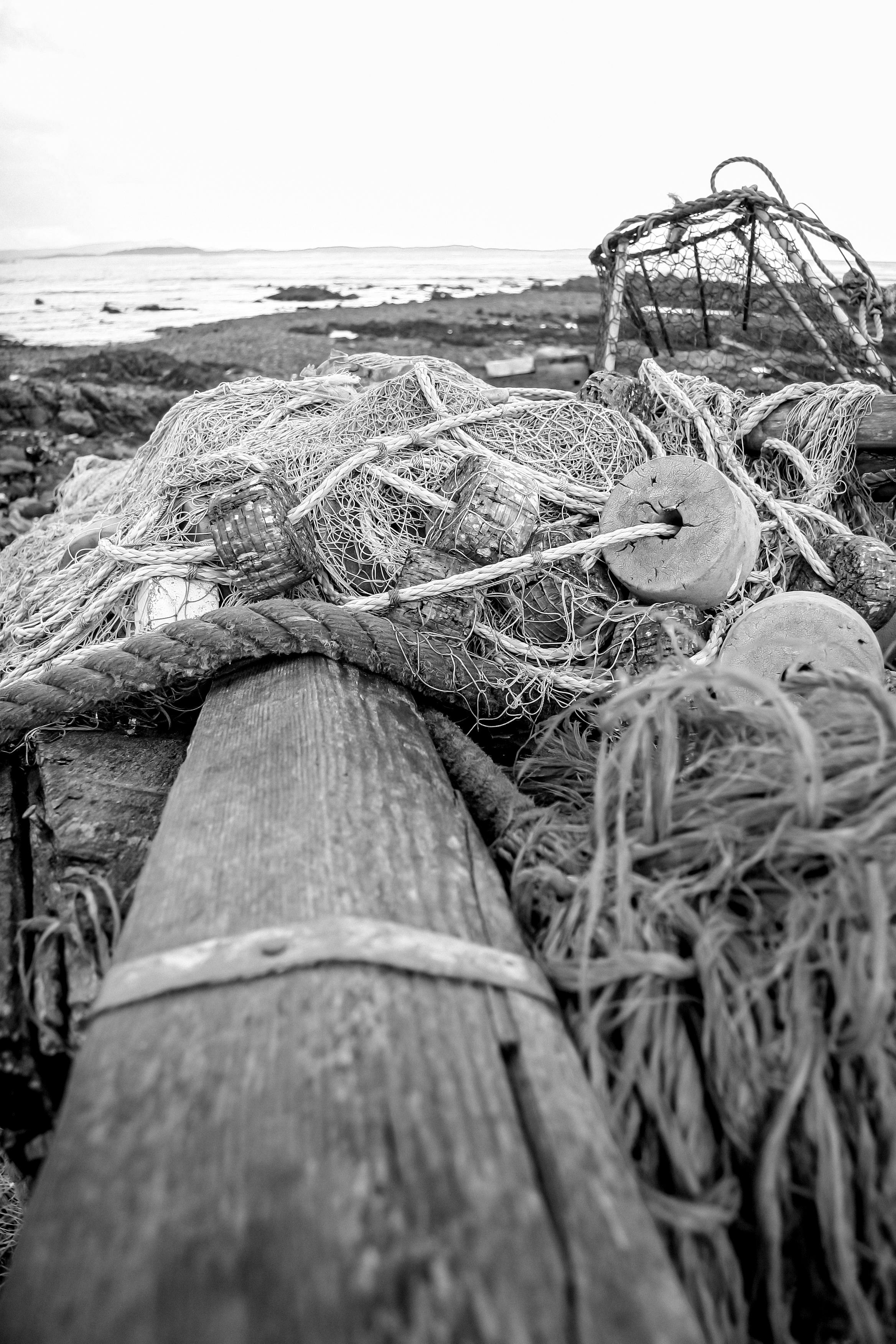 Rustic Fishing Boat on Franskraal Coastline · Free Stock Photo
