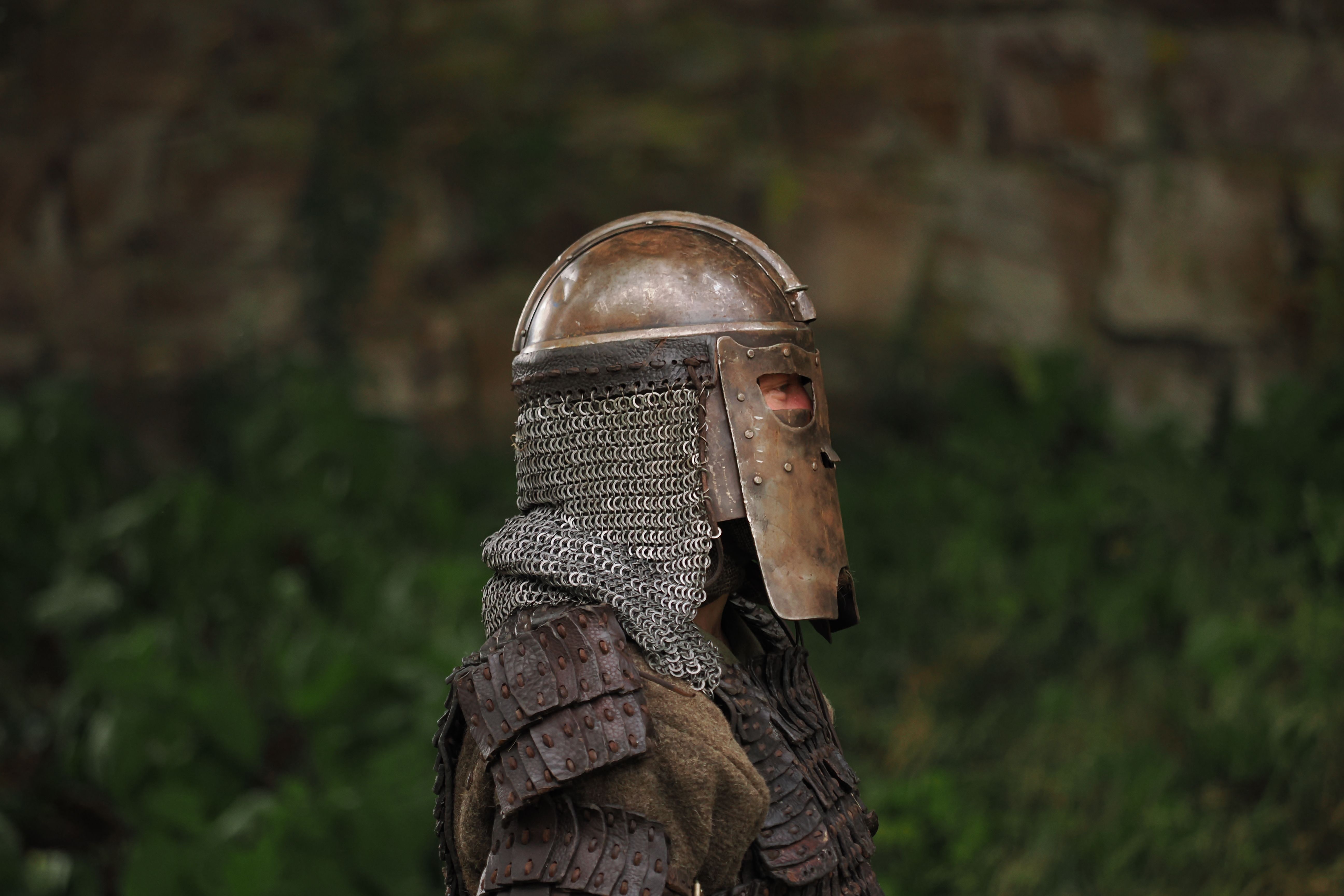 Medieval Warrior in Armor on Horseback · Free Stock Photo