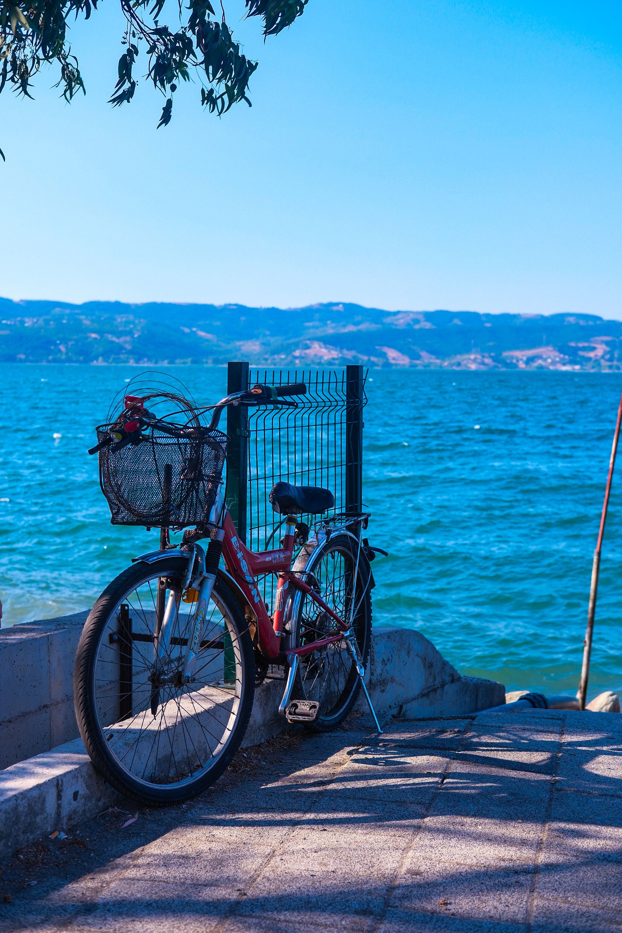 Promenade à Vélo Sur La Promenade Côtière Turque En été · Photo gratuite