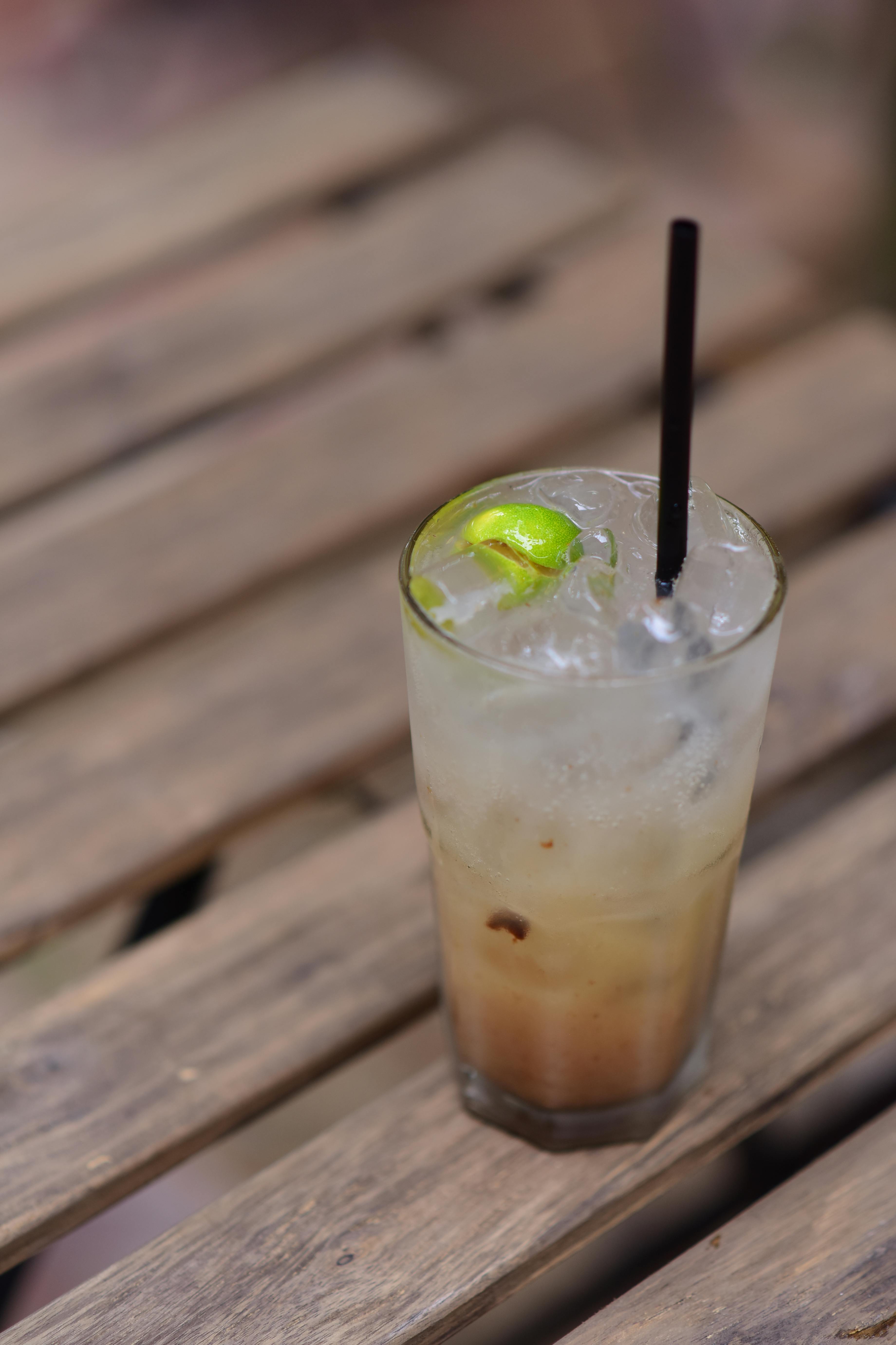 An Iced Drink Sweating On A Side Table Photos, Download The BEST Free ...