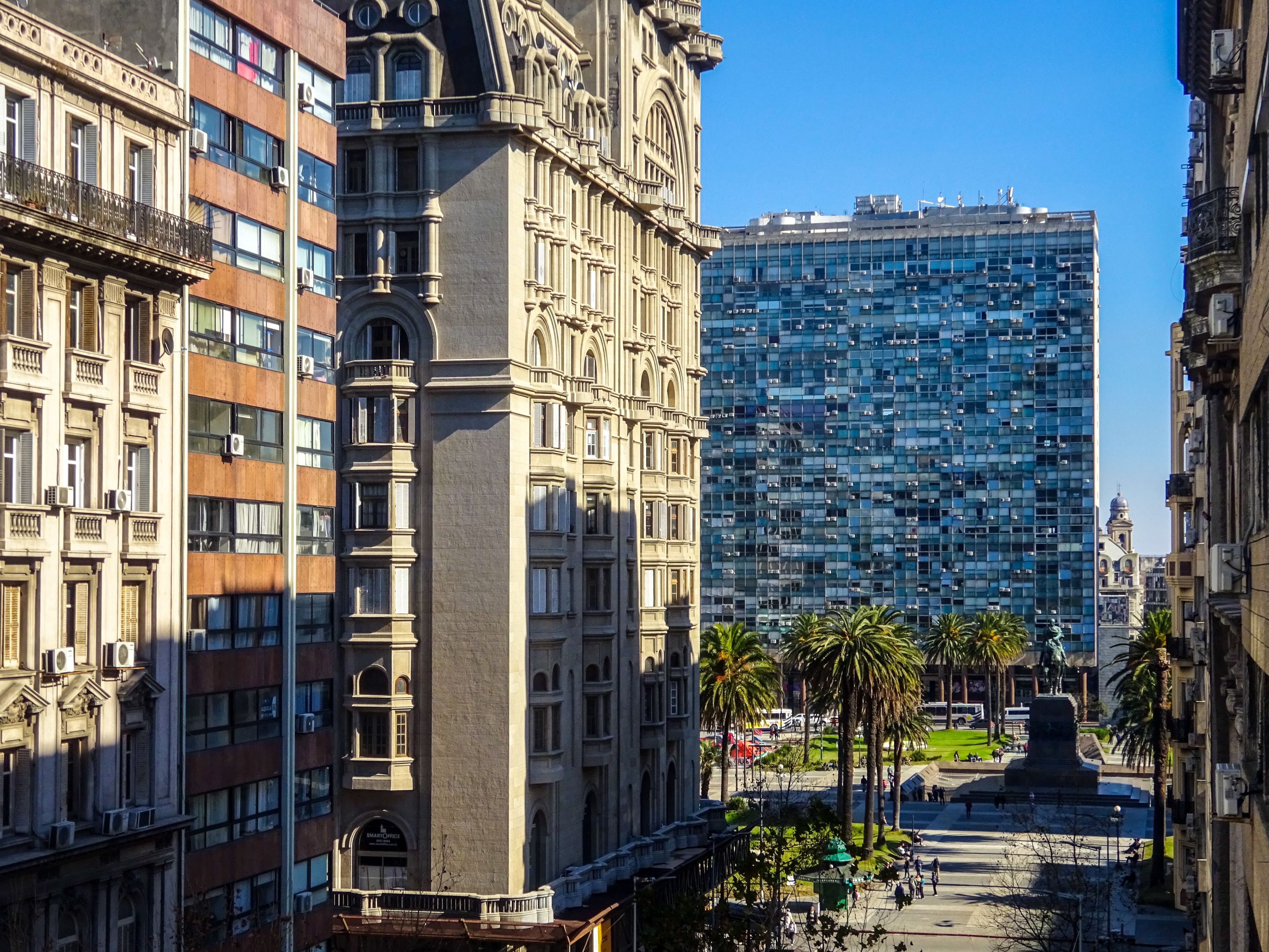 Architectural View of Montevideo City Square · Free Stock Photo