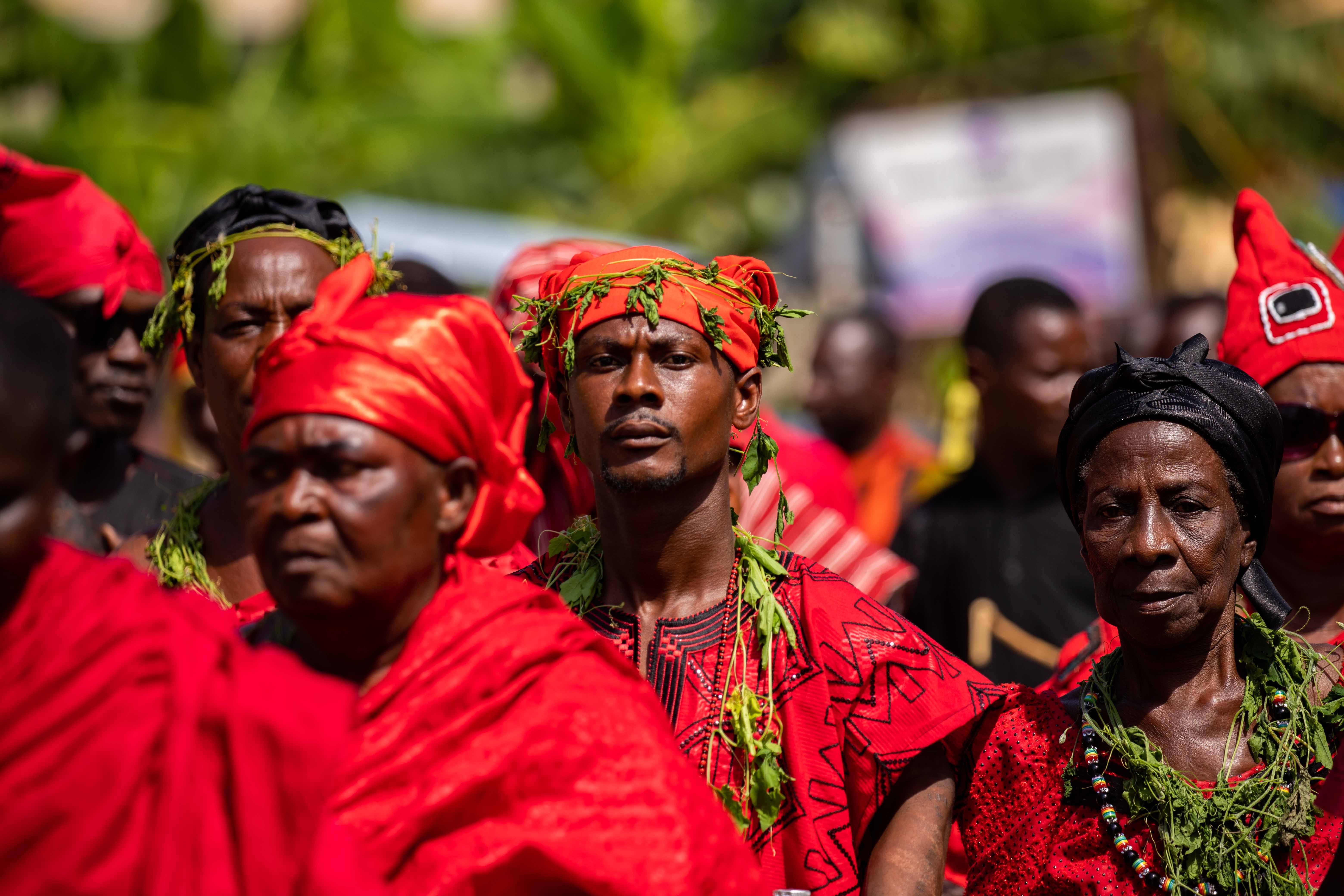Group Of People Wearing Red Photos, Download The BEST Free Group Of ...