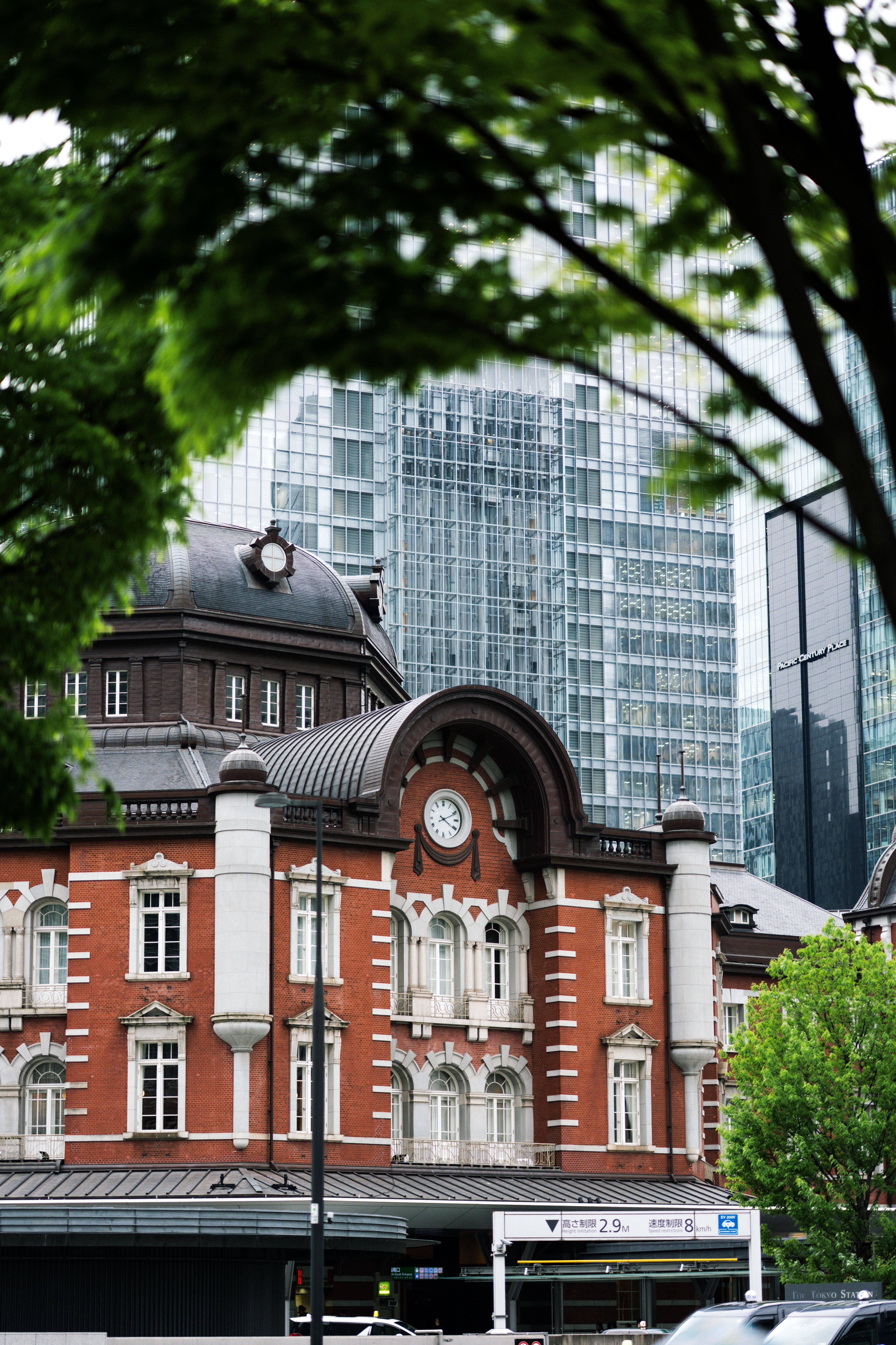 Historic Tokyo Station with Modern Skyline · Free Stock Photo
