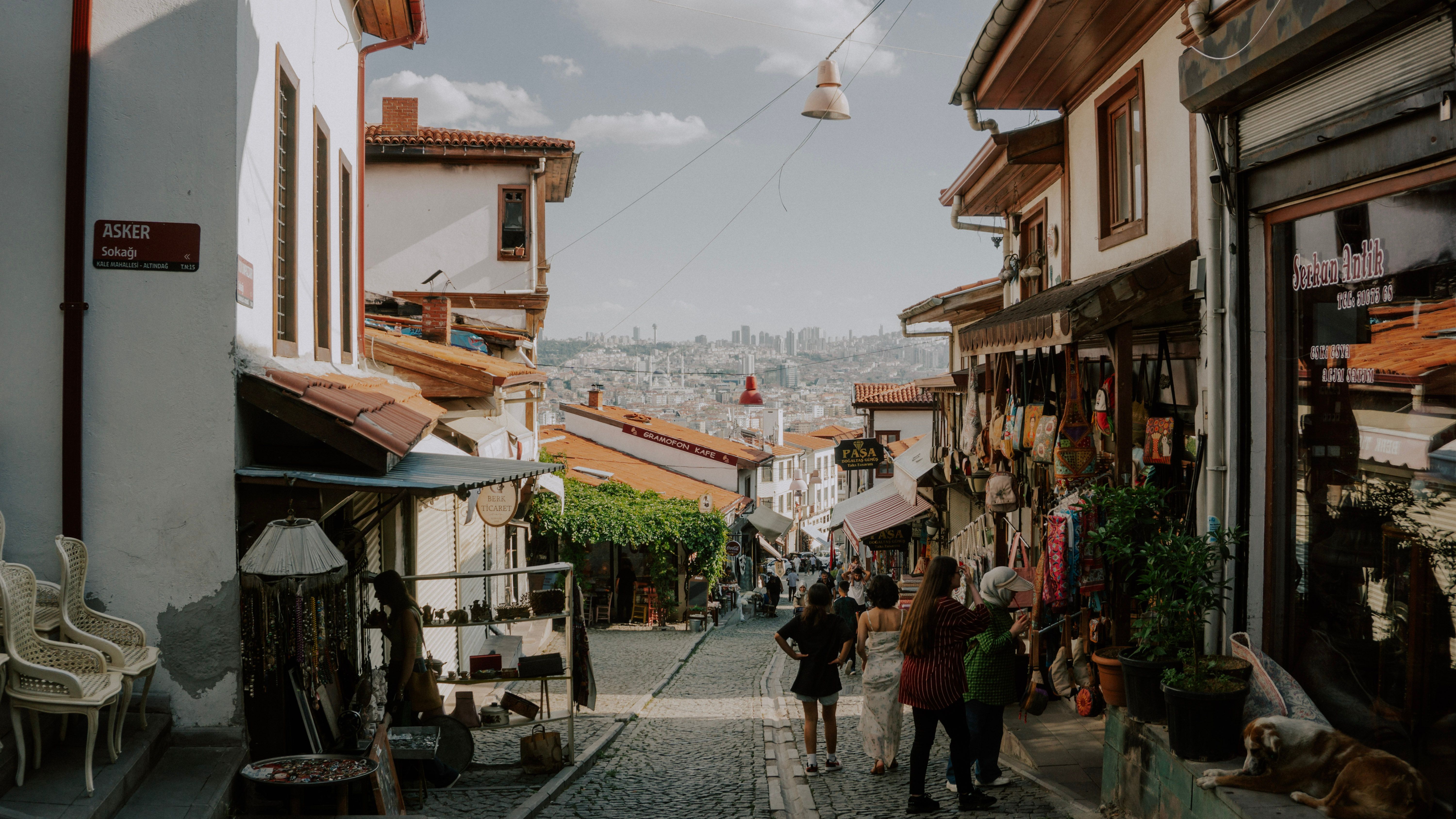 Charming Street View of Ankara, Turkey's Capital · Free Stock Photo