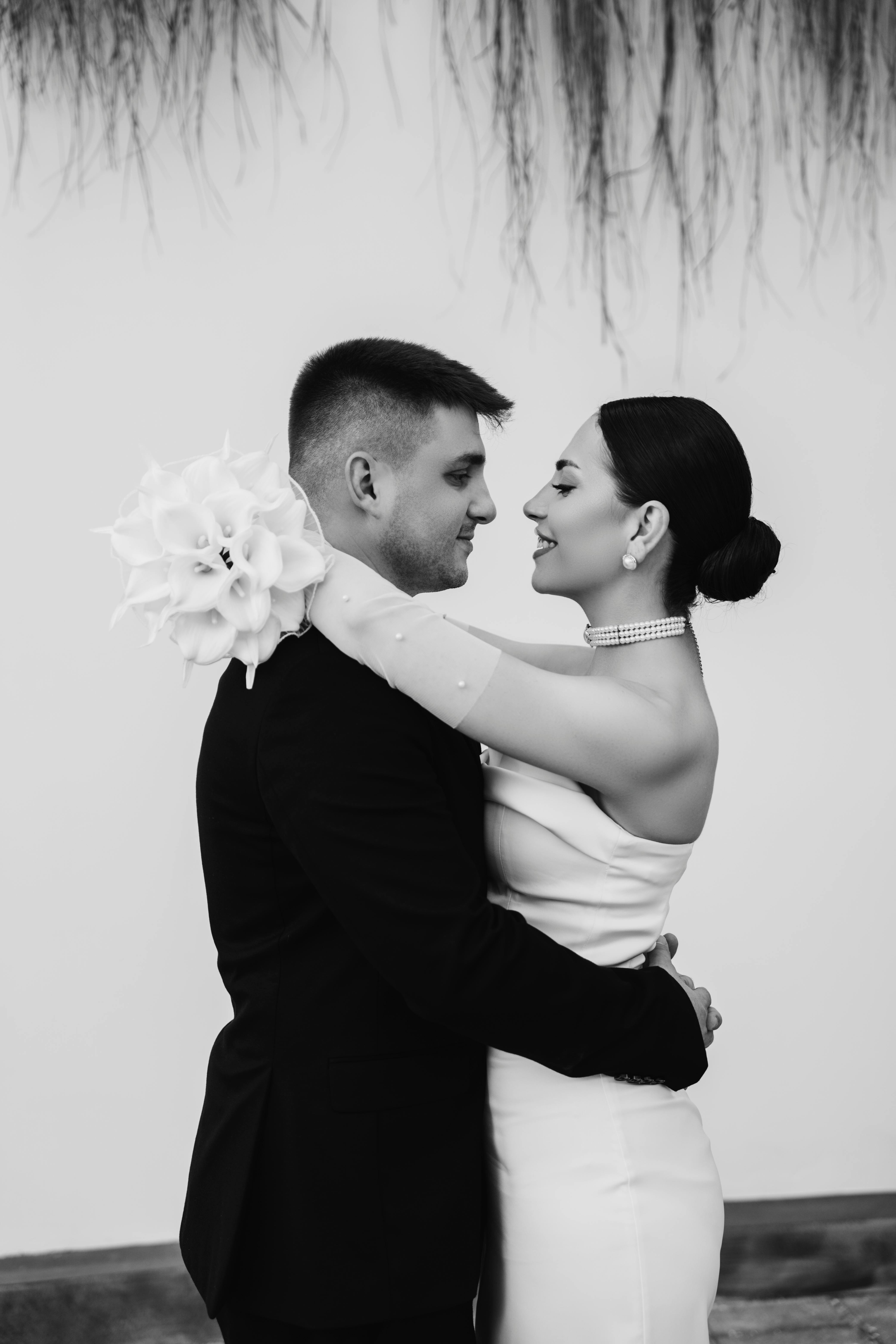 Bride And Groom Standing Next To Each Other · Free Stock Photo