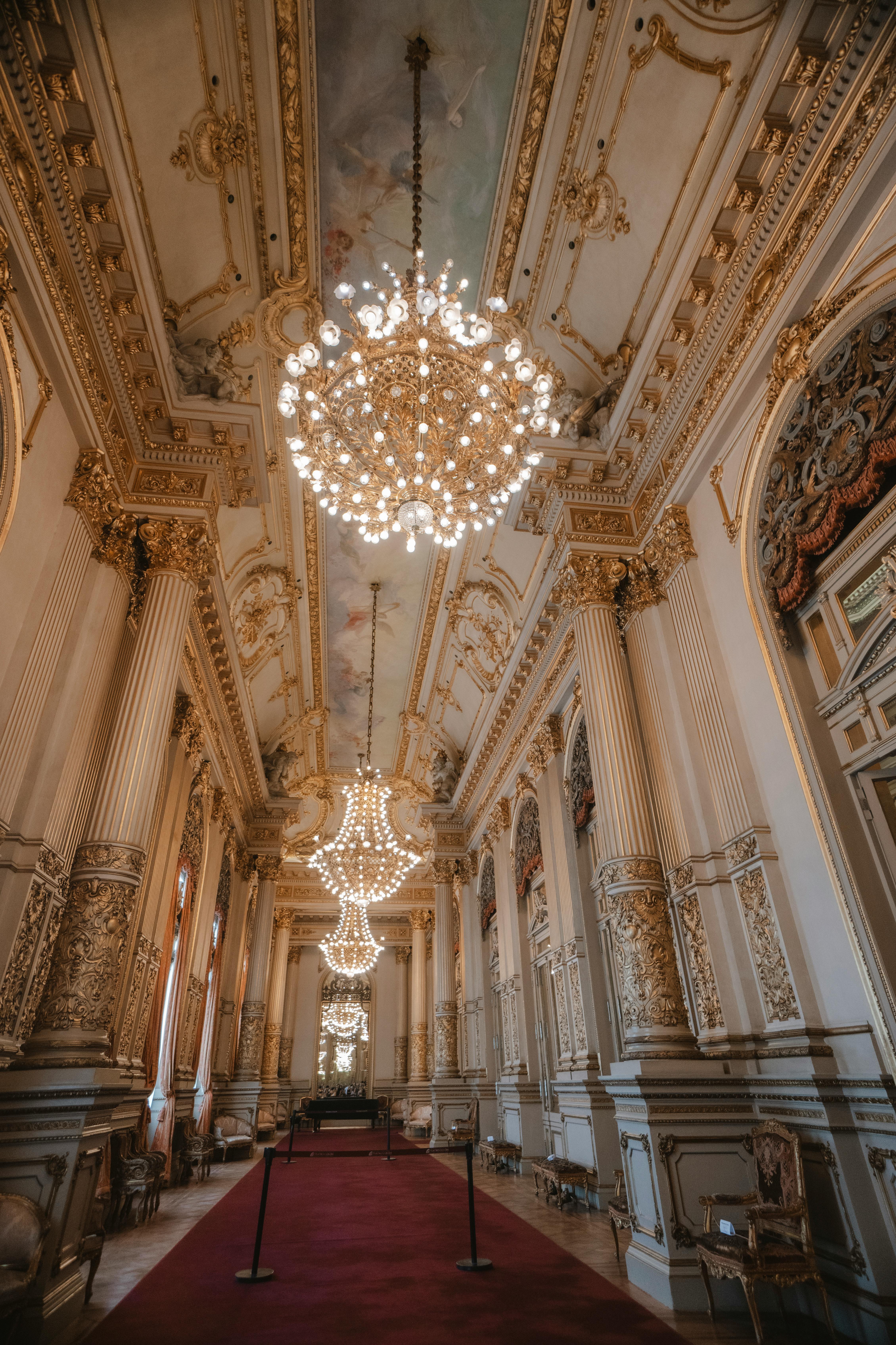 Elegant Interior of Teatro Colón in Buenos Aires · Free Stock Photo