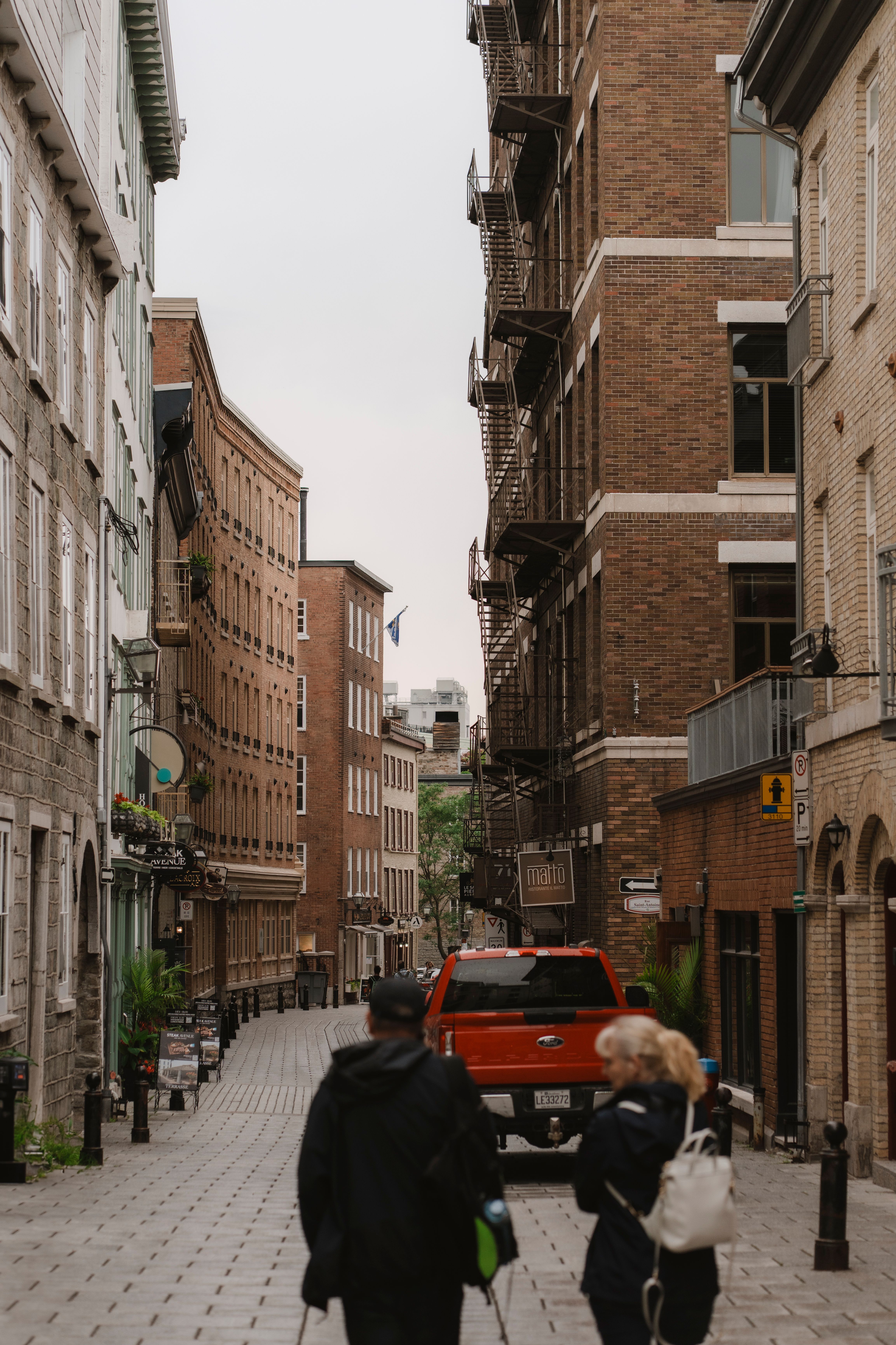 Charming Street in Old Quebec, Canada · Free Stock Photo