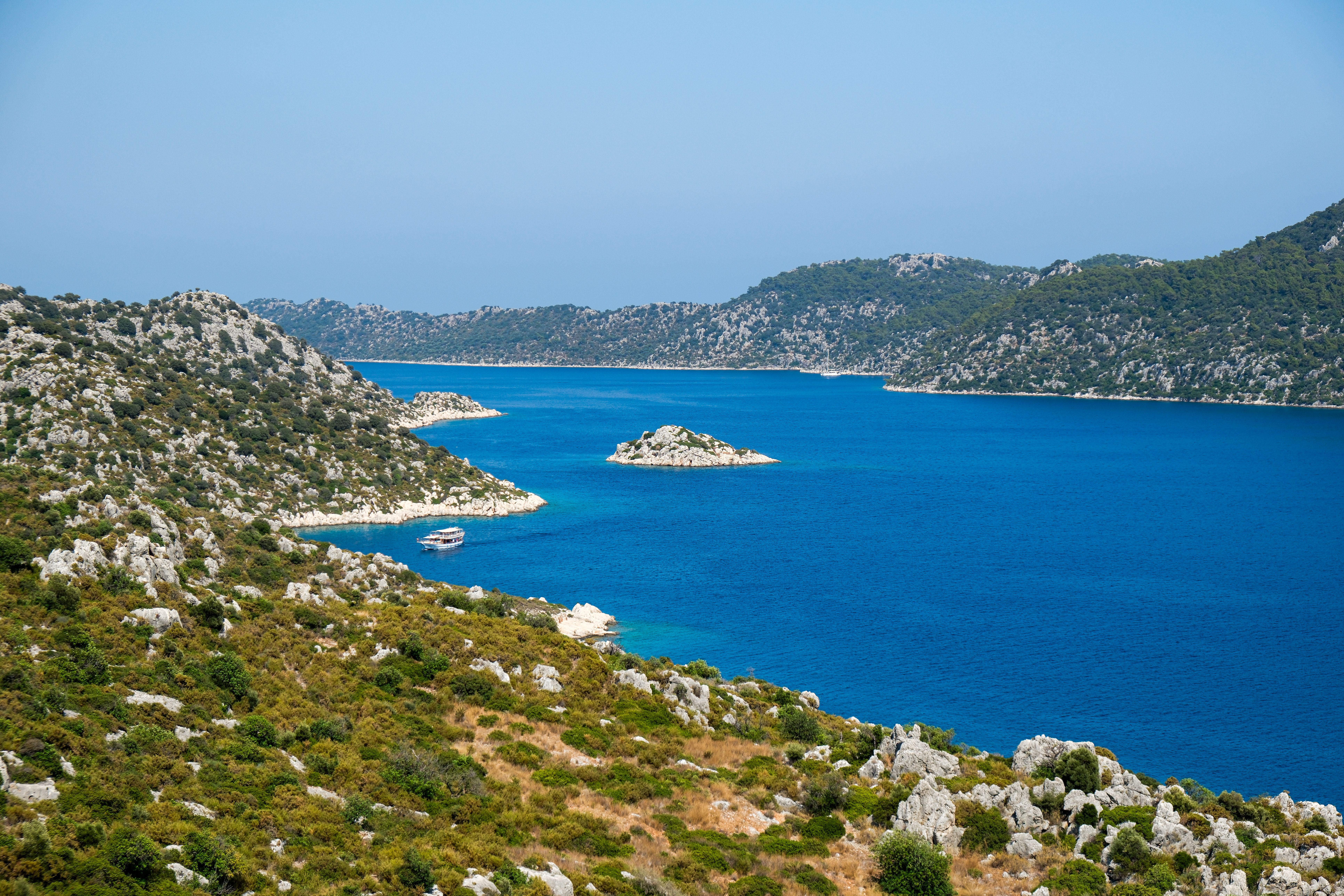 Scenic Mediterranean Coastline in Antalya · Free Stock Photo