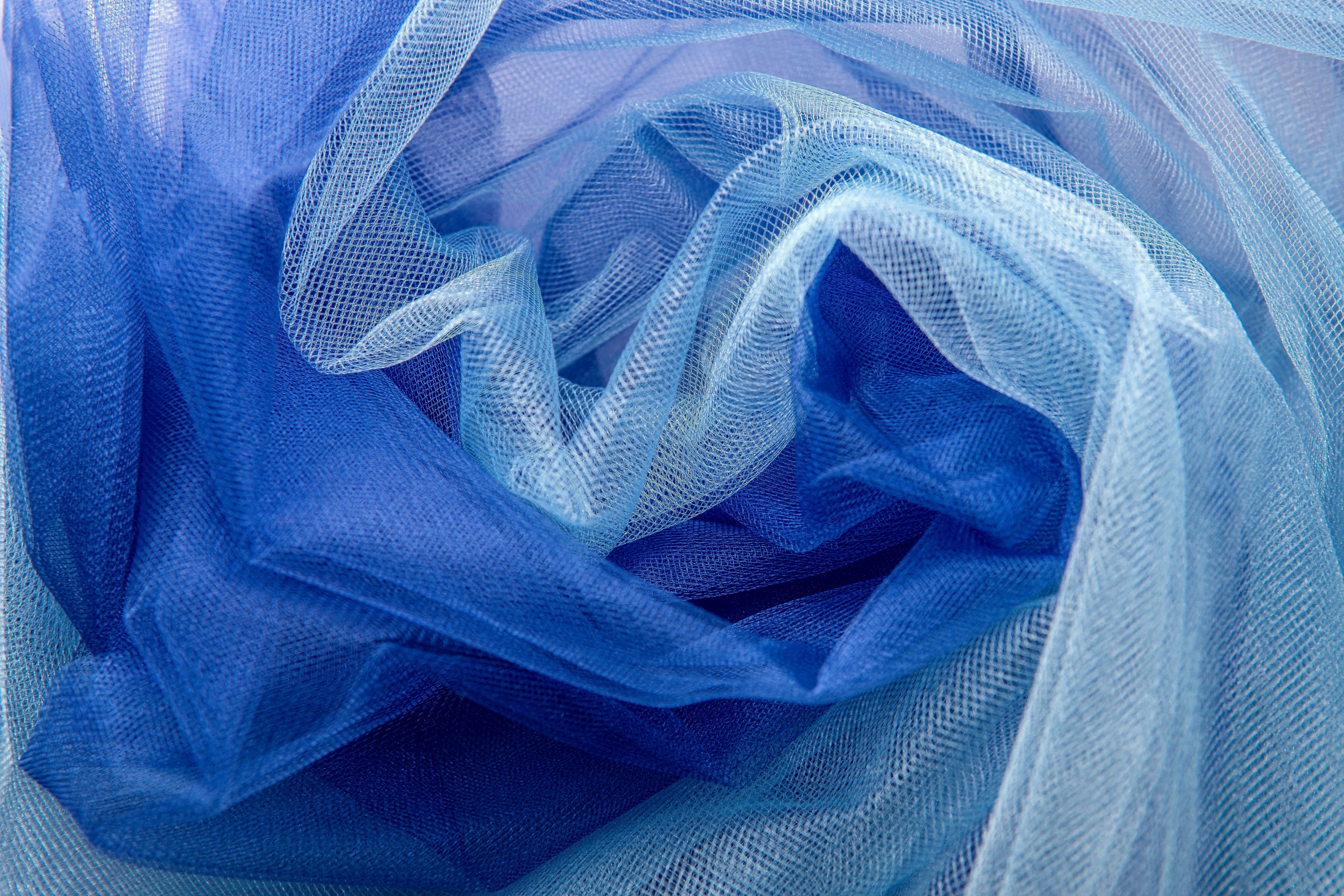 Abstract Blue Mesh Fabric Texture · Free Stock Photo