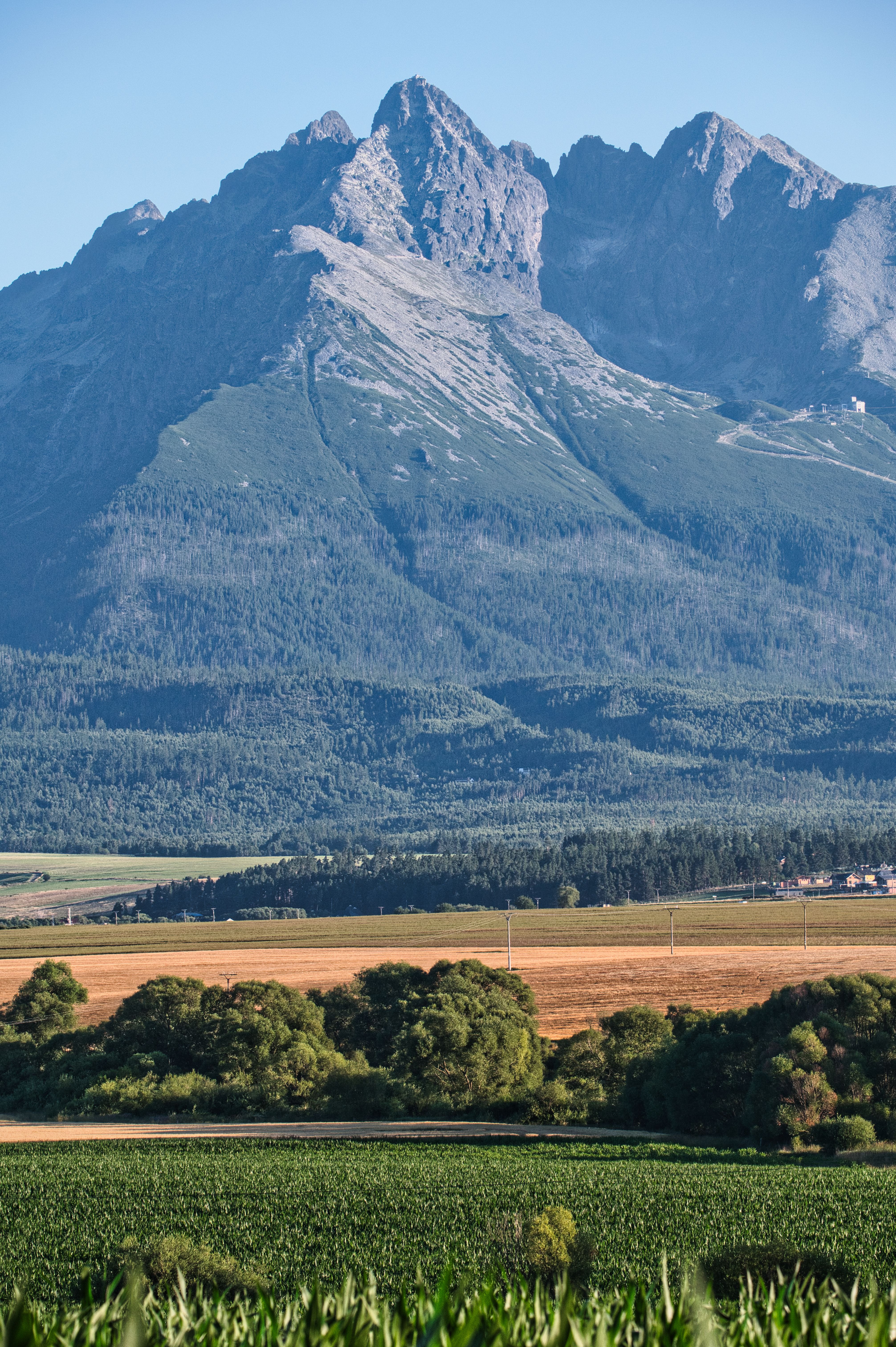Scenic View of High Tatras from Poprad, Slovakia · Free Stock Photo