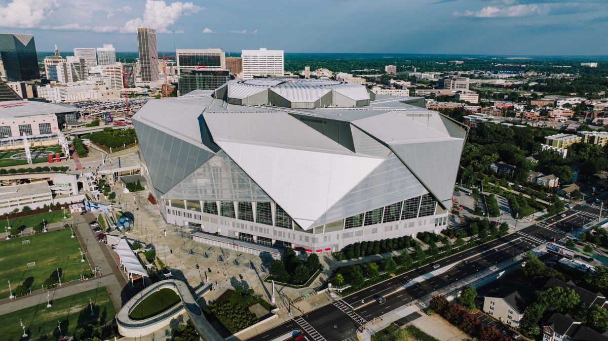 Solar Panels In Atlanta Stadium Photos, Download The BEST Free Solar ...