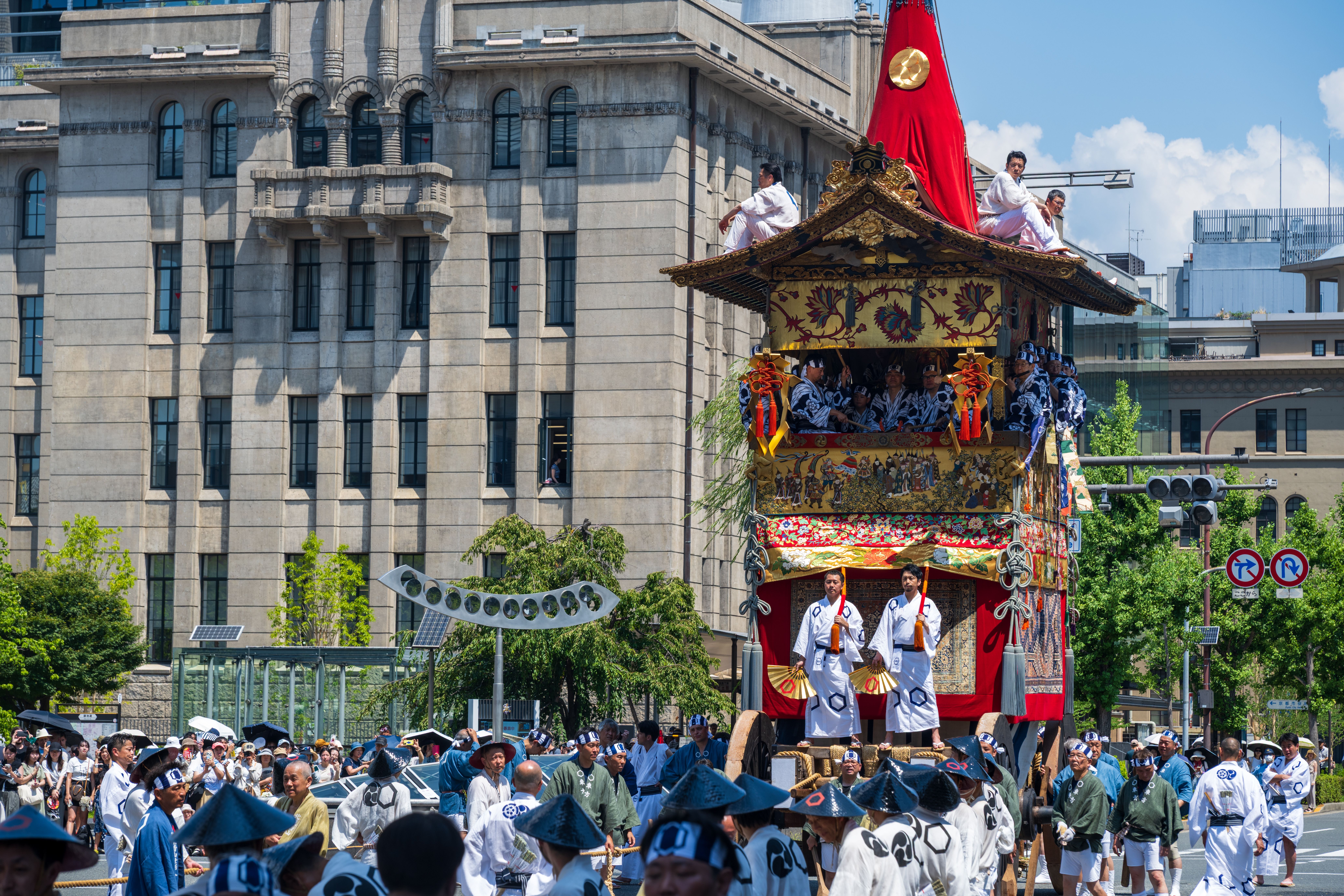 Traditional Japanese Festival Float Parade · Free Stock Photo