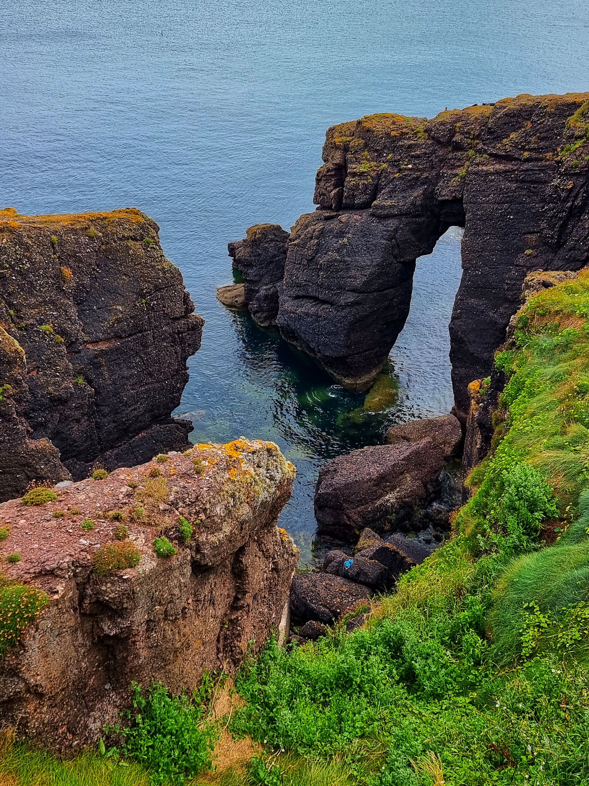 Scenic Coastal Rock Formation at Sea Arch · Free Stock Photo