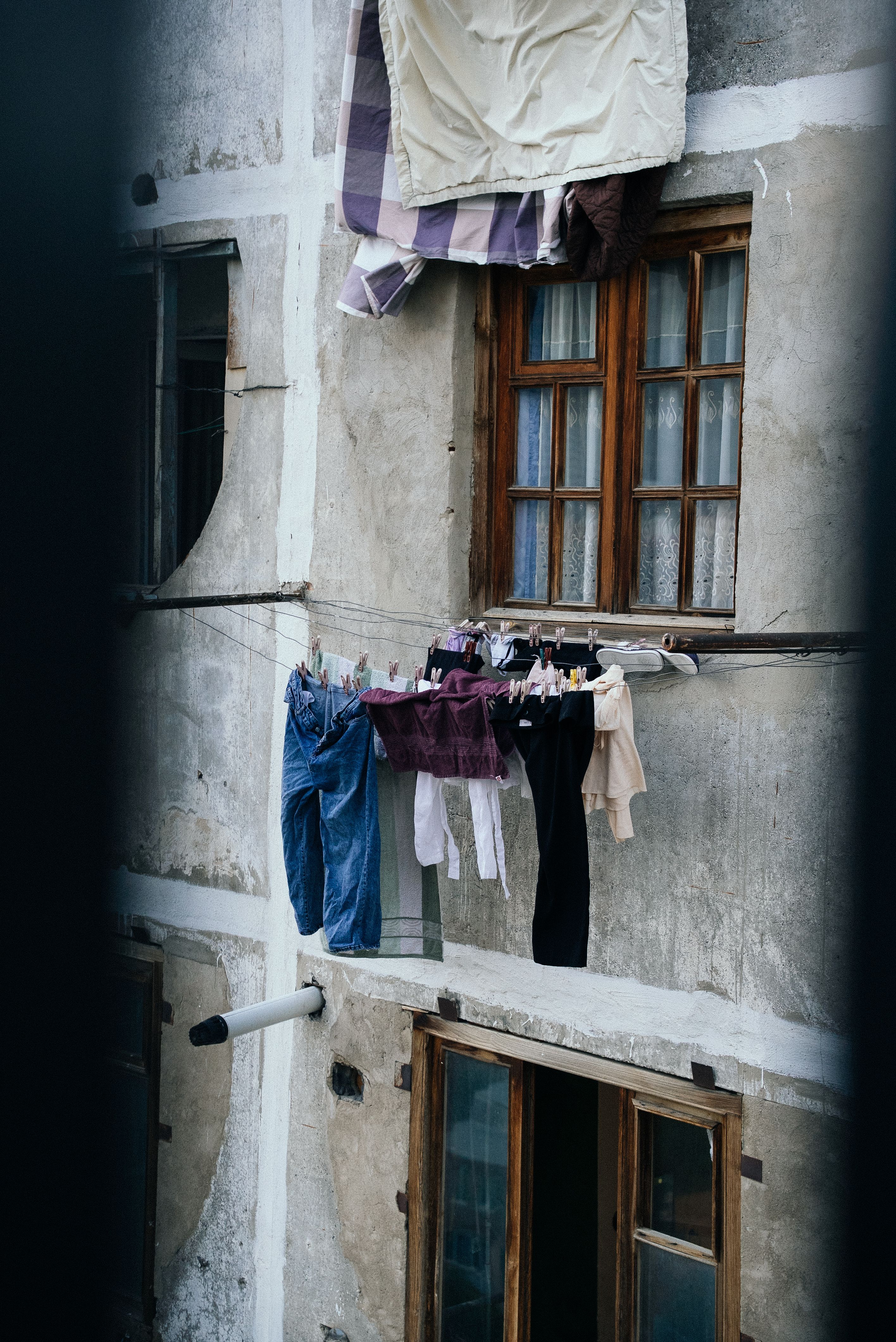 Urban Laundry Scene in Tbilisi, Georgia · Free Stock Photo