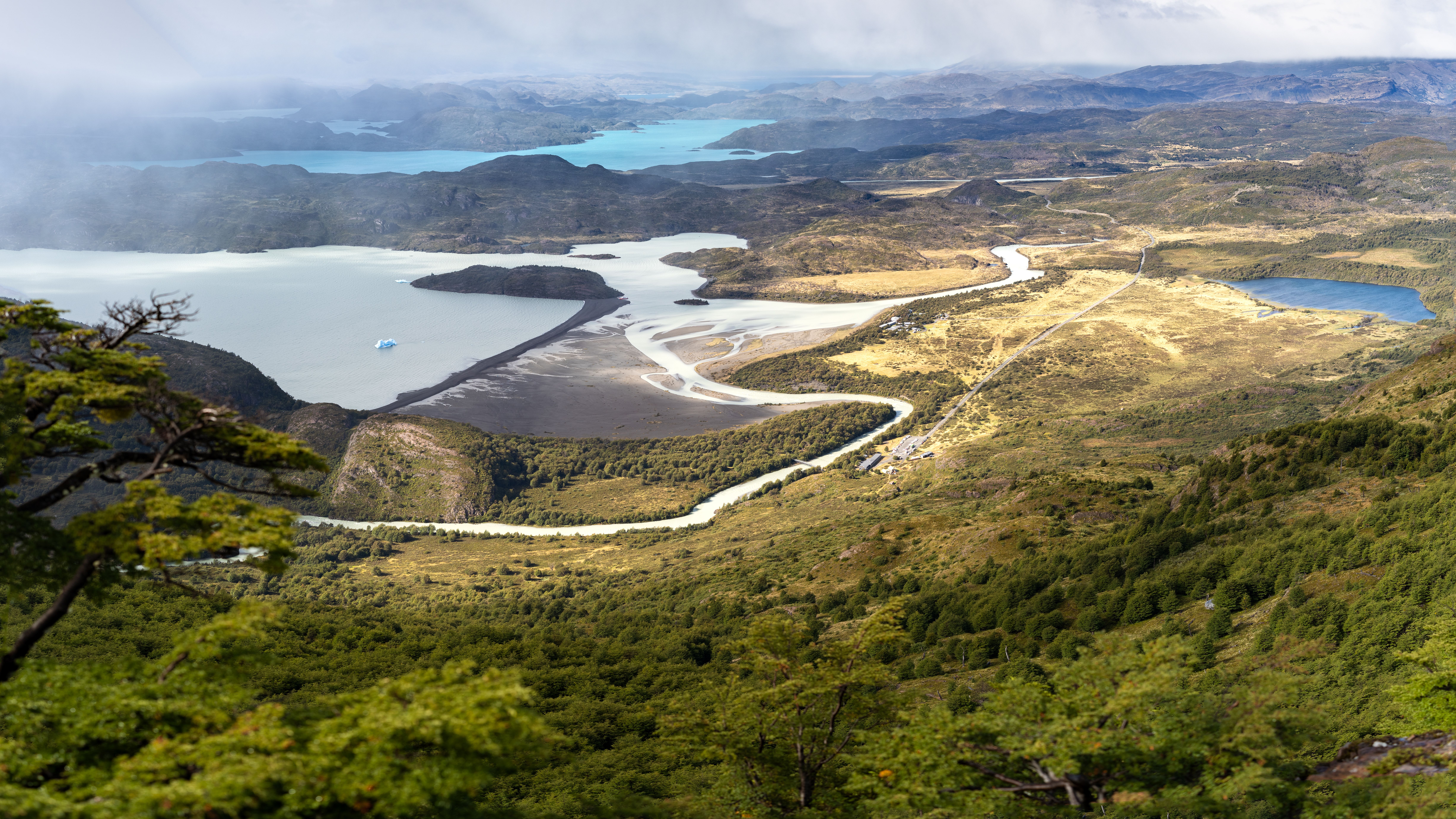 Scenic Aerial View of Torres del Paine, Chile · Free Stock Photo